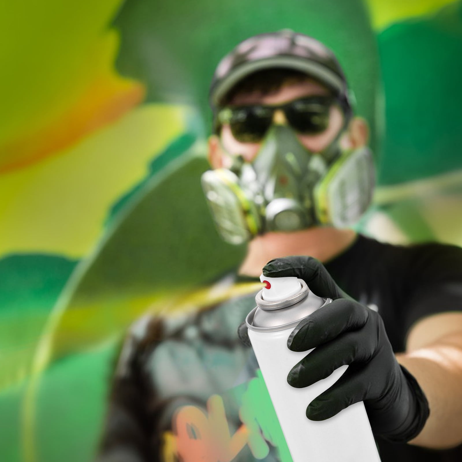 MLINS Empty Tinplate Aerosol Spray Can Paint DIY Spray Can for Graffiti ...