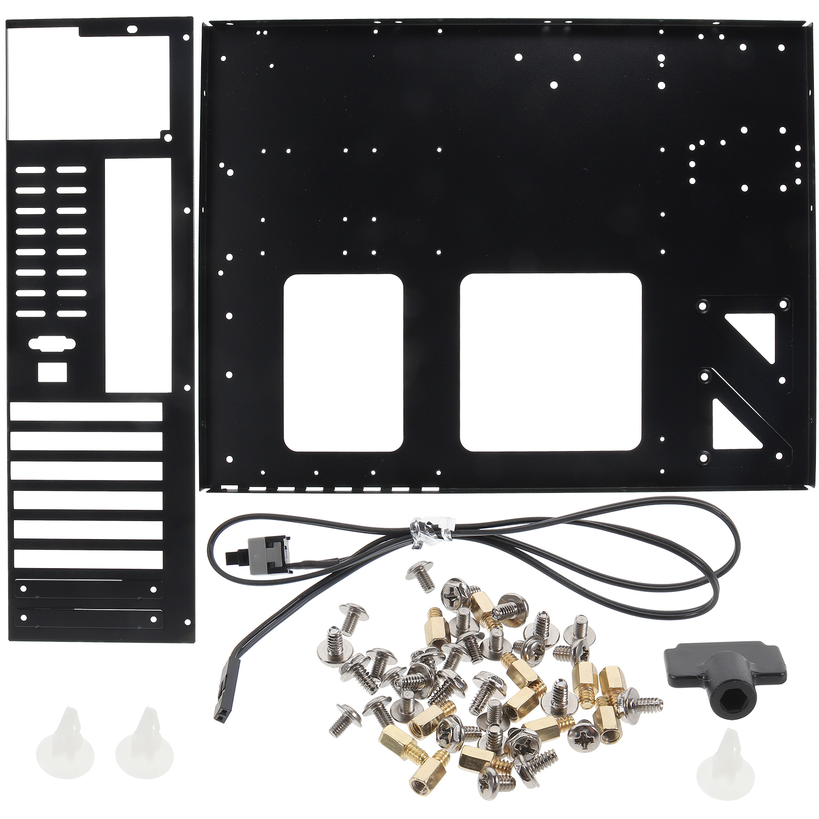 MLINS Equipment Tools Steel Frame Motherboard Holder Computer Cabinet ...