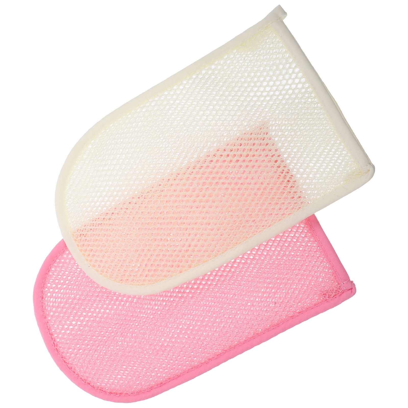 MLINS Exfoliating Bath Gloves for Deep Cleansing and Scrubbing with ...