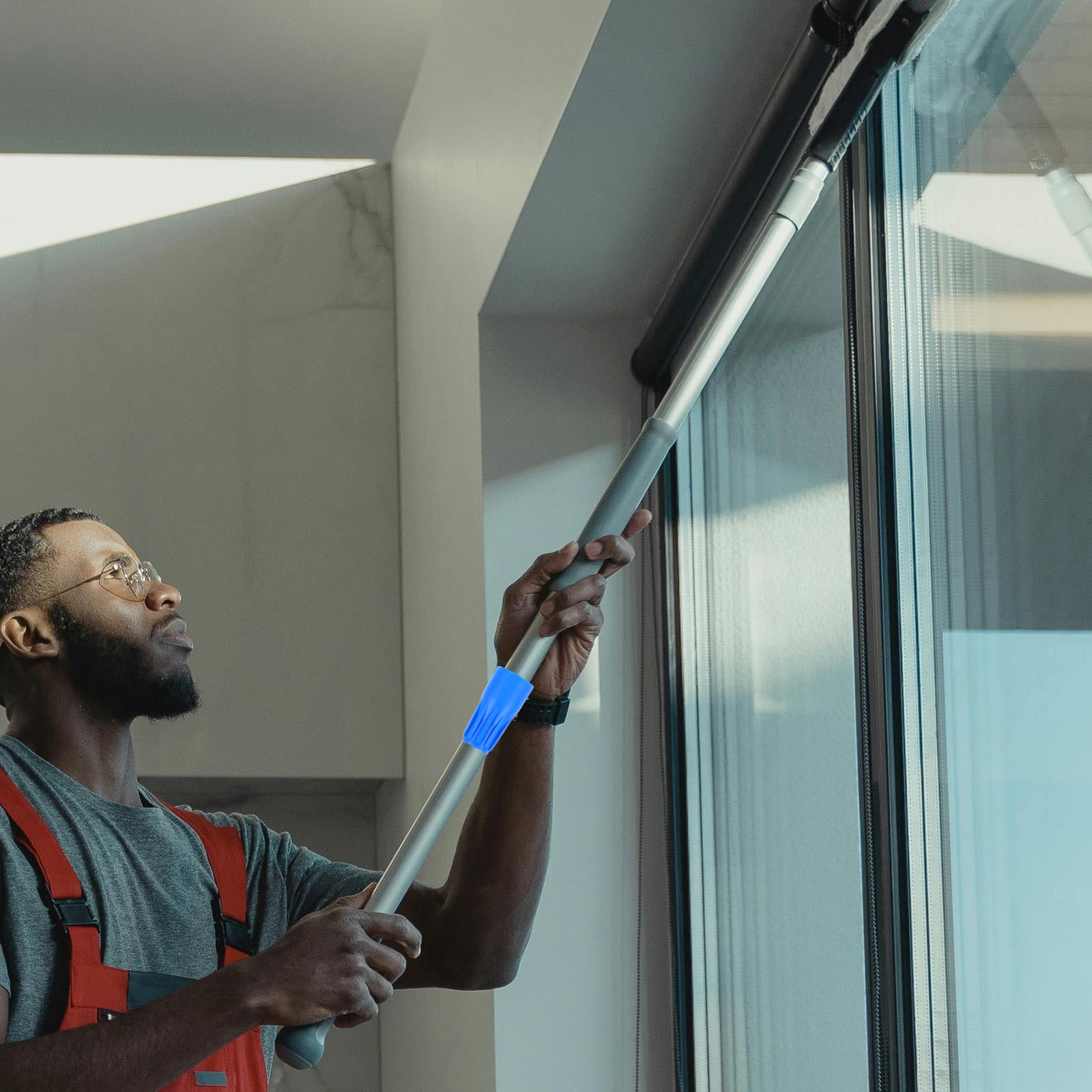 MLINS Extension Pole Adapter Metal Pole Mop Accessory Mop Handle ...