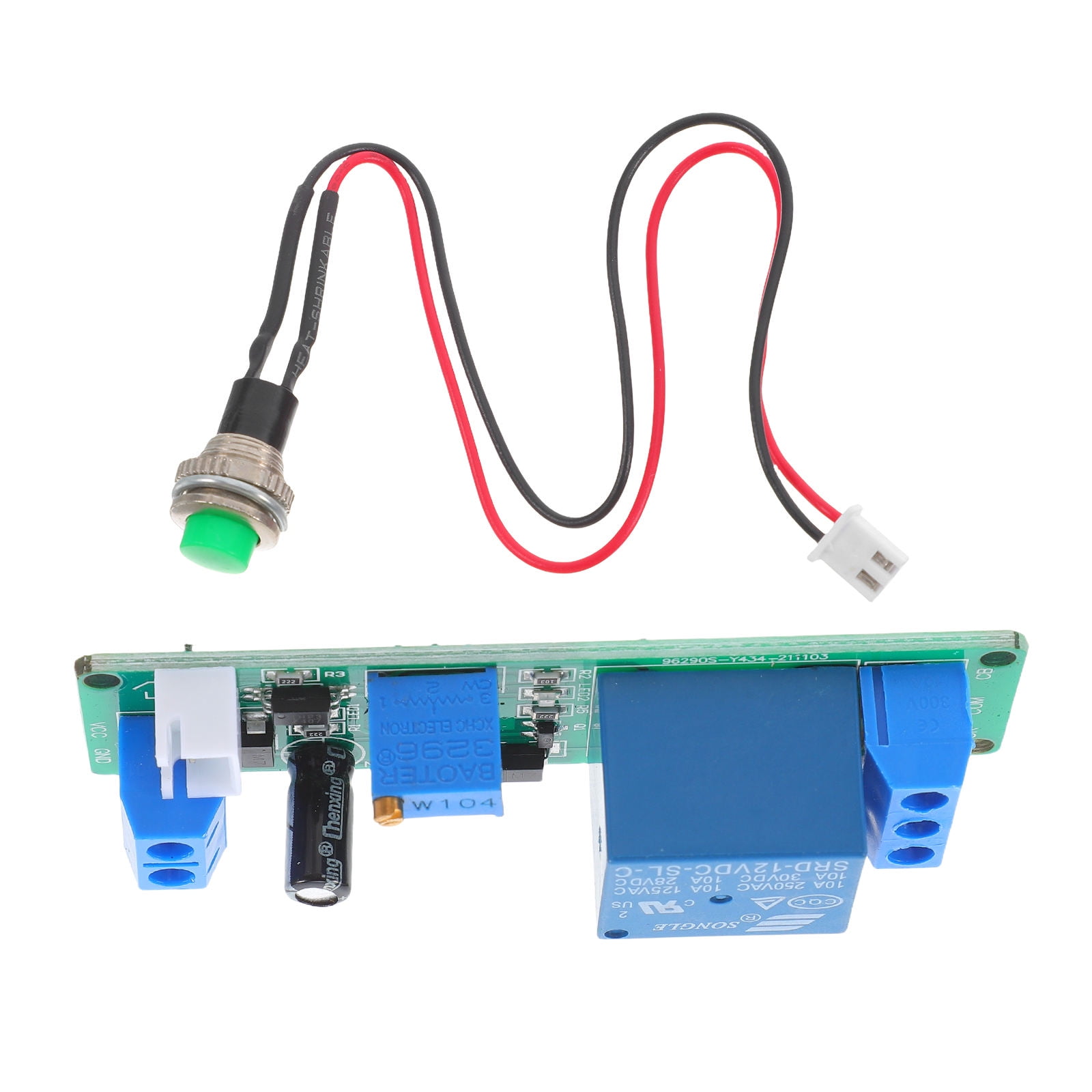 MLINS External Button Trigger Versatile Relay Applications - Walmart.com