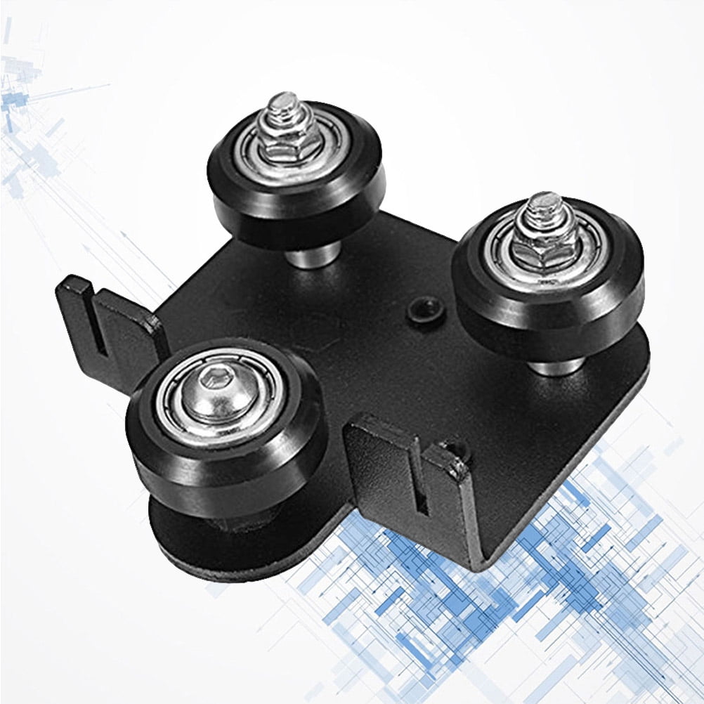 MLINS Extruder Metal Back with Pulley Support Plate 3D Printer Extruder ...