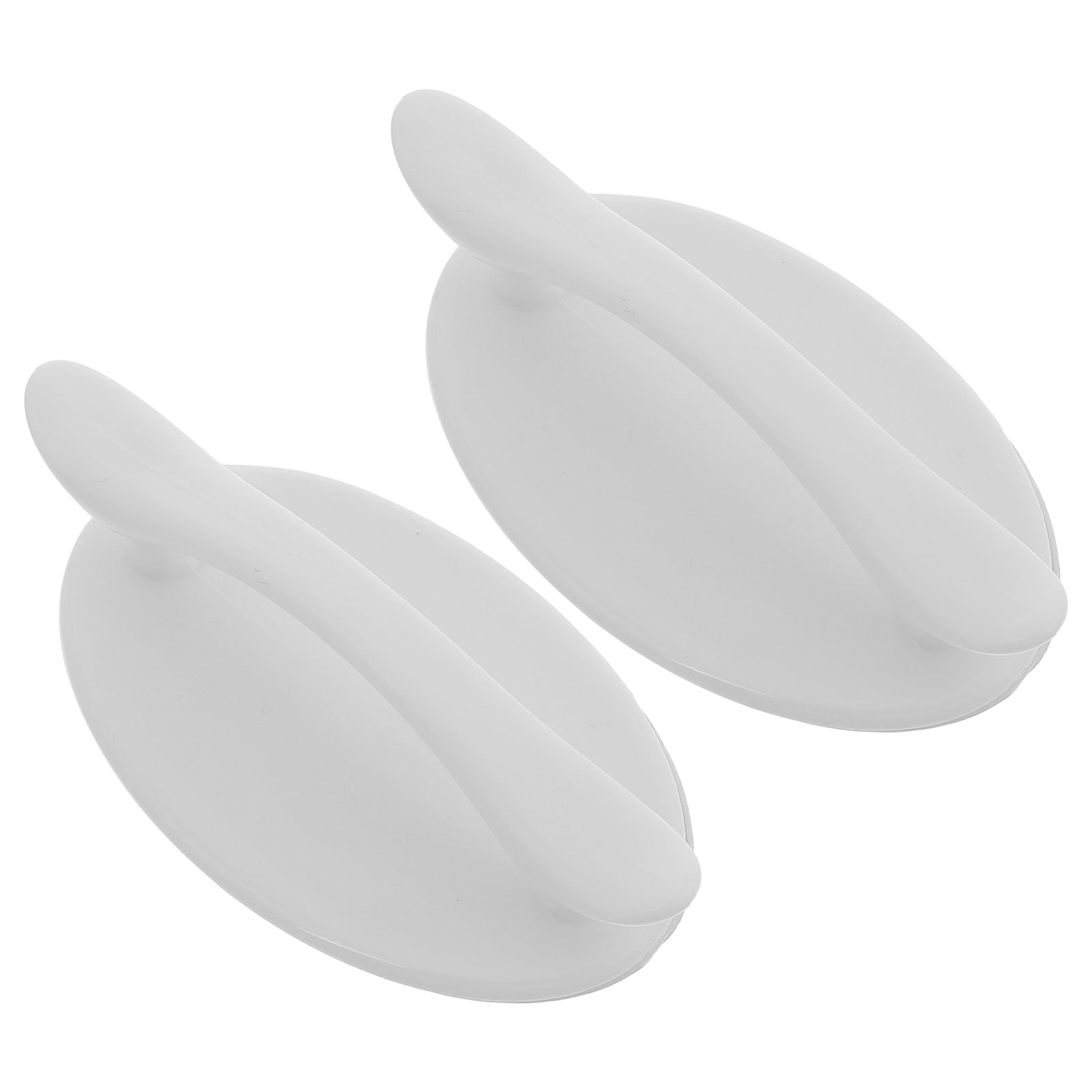 MLINS FRCOLOR 2pcs Adhesive Wall Knob for Bathroom and Kitchen Glass ...