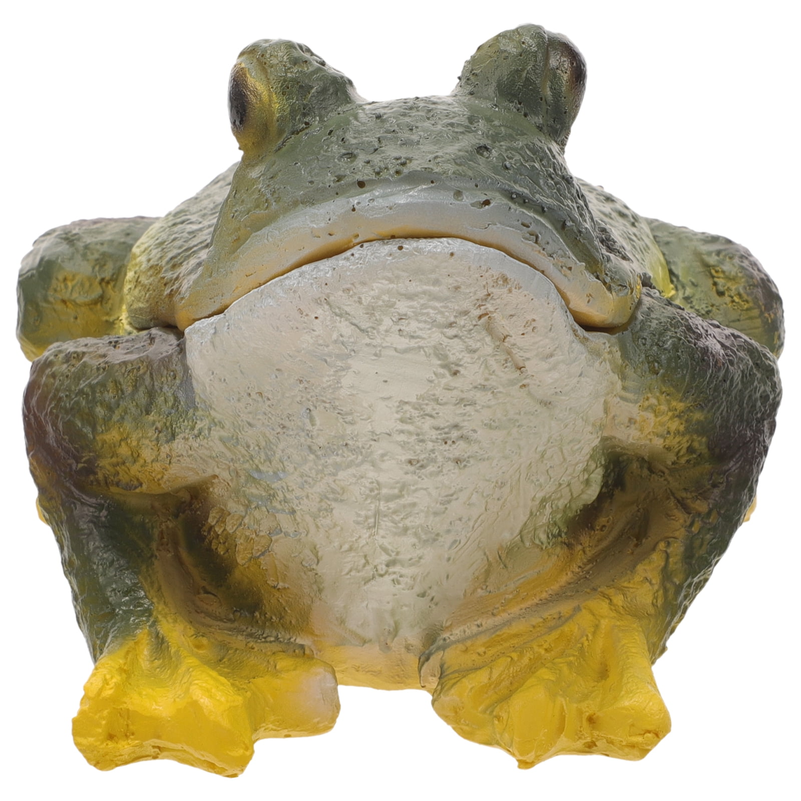 MLINS Fake Frog Appearance Key Holder Outdoor Artificial Frog Key Hider ...