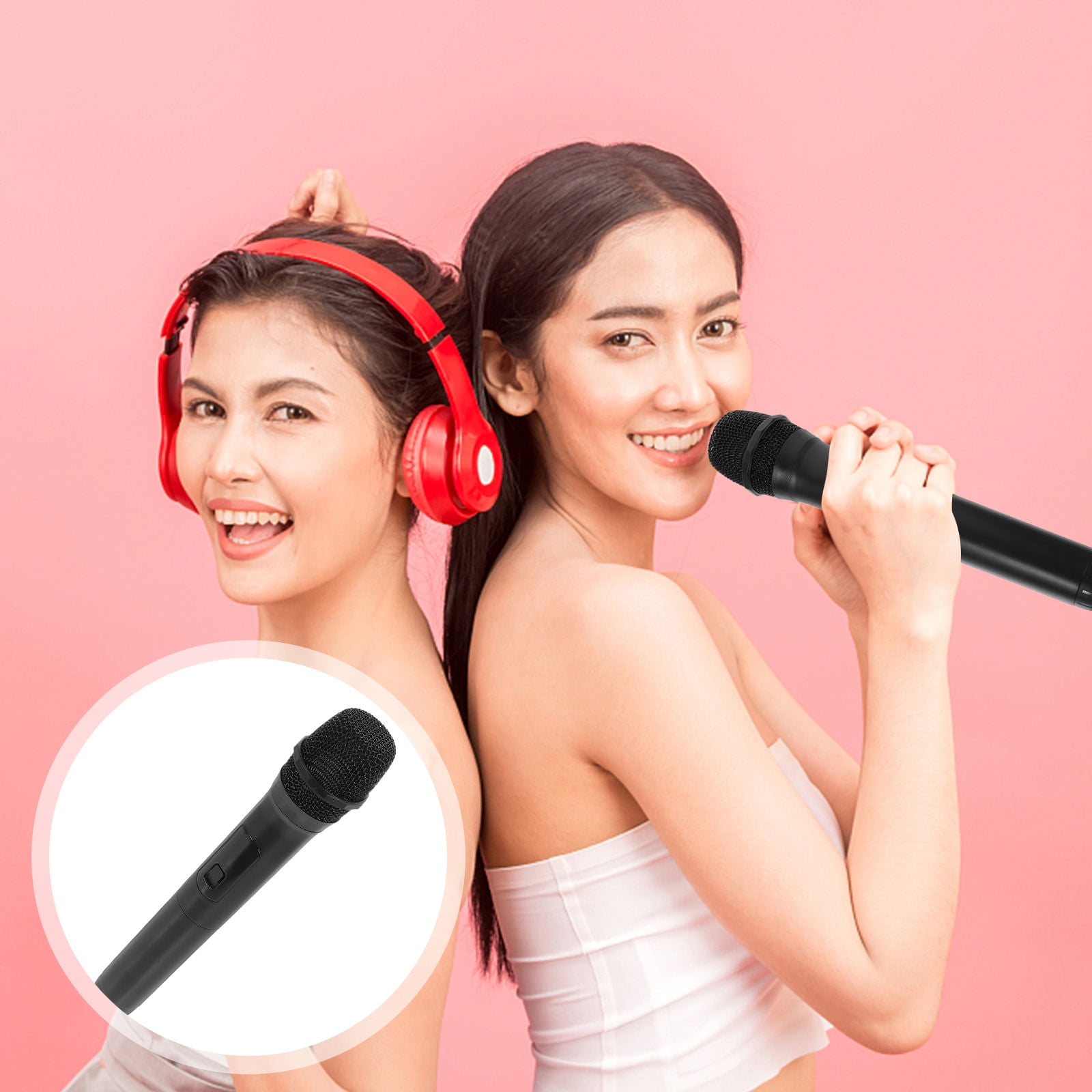 MLINS Fake Microphone Prop Pretend Play Microphone Prop Party ...