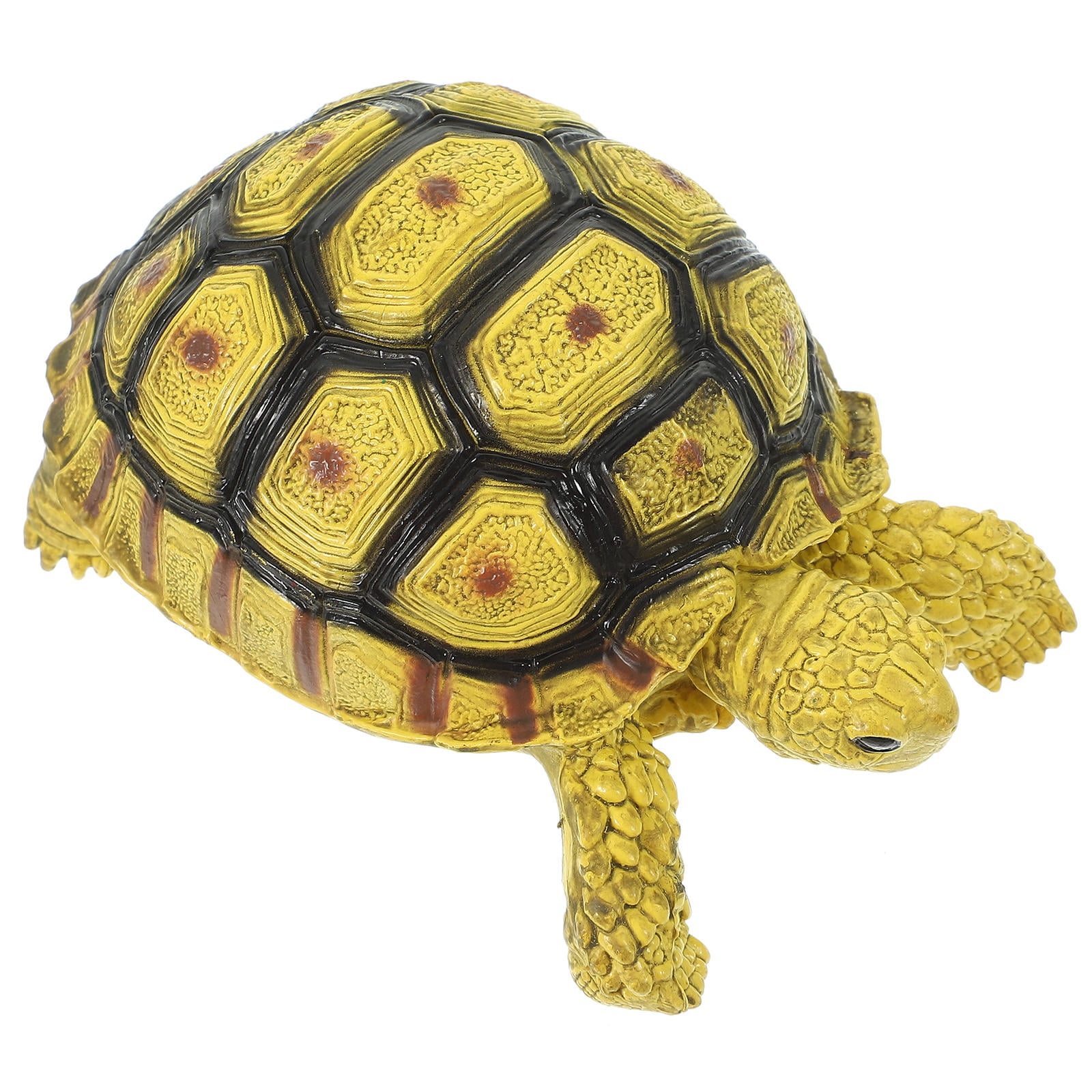 MLINS Fake Turtle Figurine Simulation Turtle Figure Plastic Animal ...