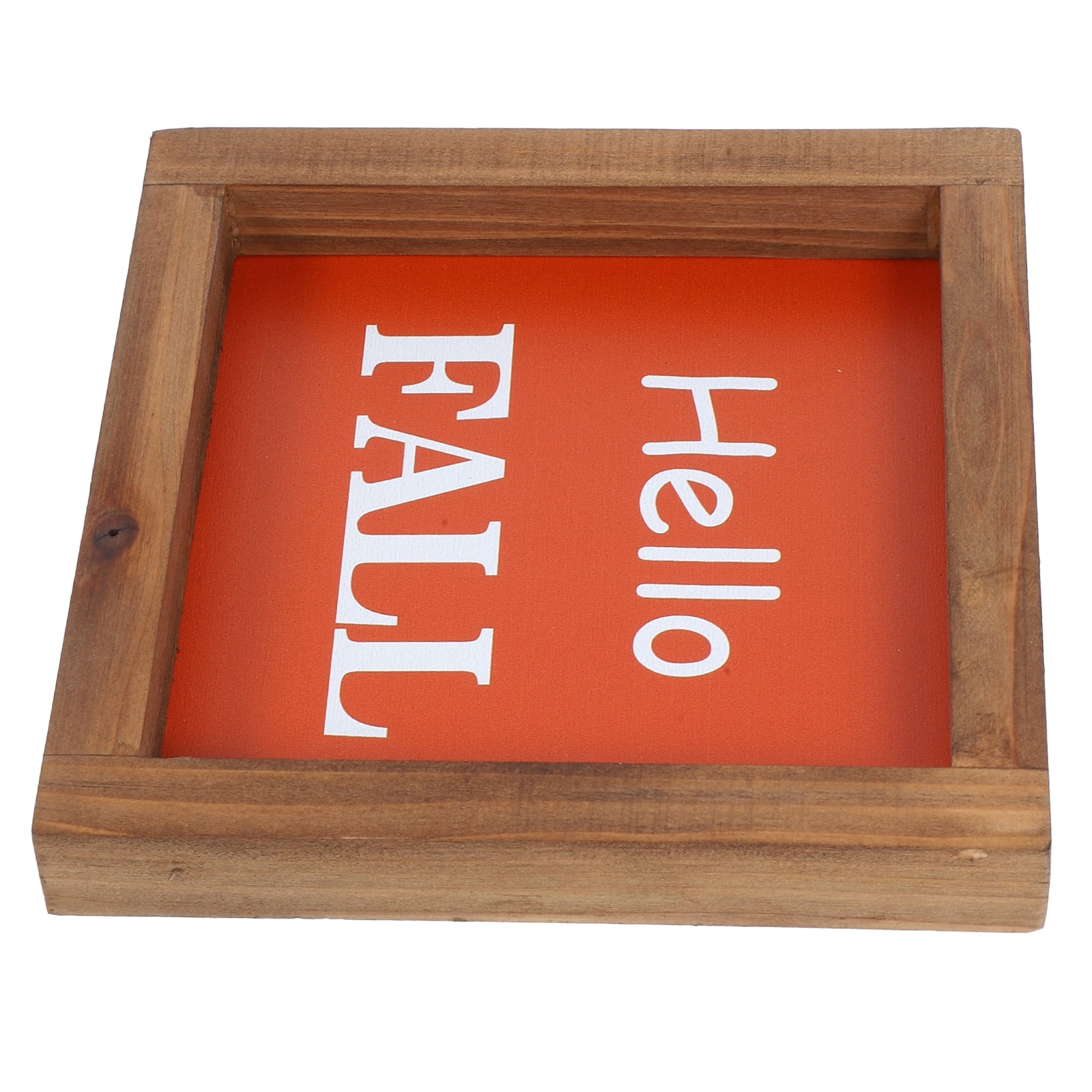 MLINS Fall Tabletop Sign Wood Centerpiece Desktop Seasonal Table ...