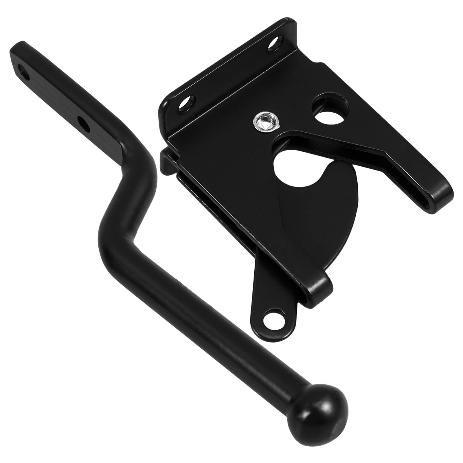 MLINS Farm Gate Latches Door Lock Latch 14.40X5.70X4.30CM Black ...