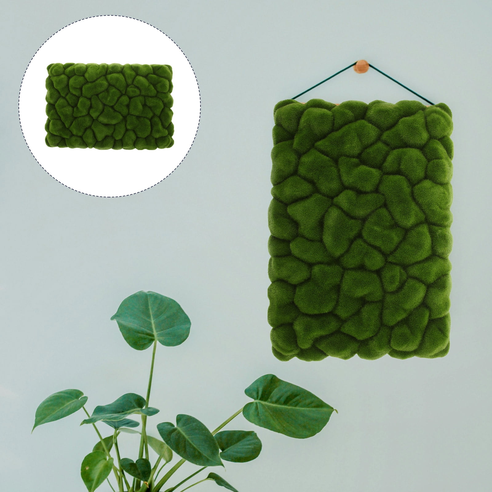 MLINS Faux Moss Wall Decor Fake Moss Turf DIY Wall Moss Ornament ...