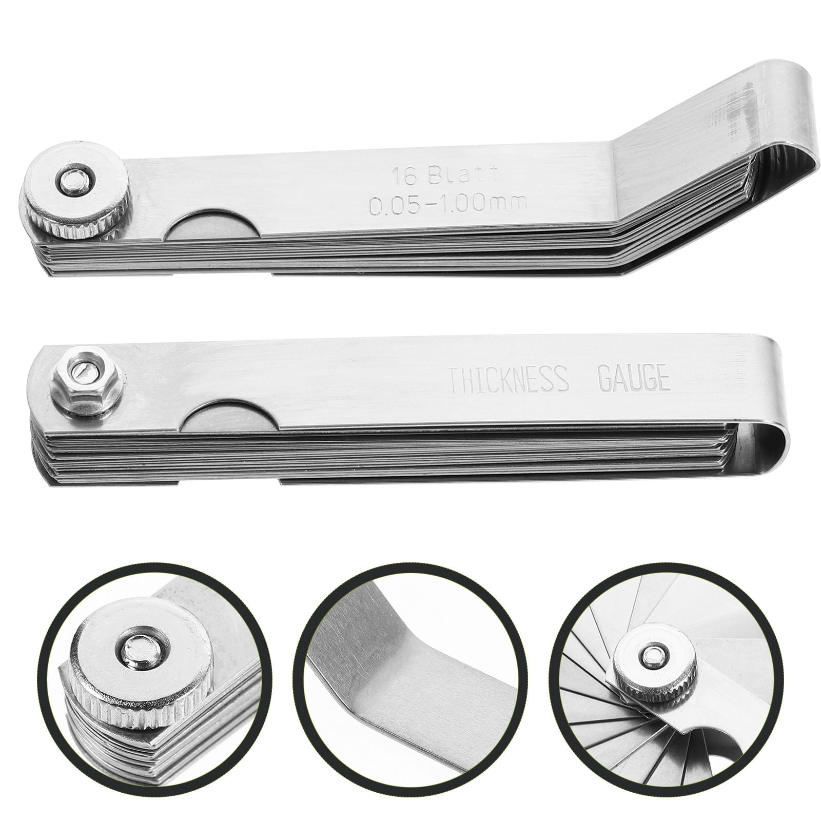 MLINS Feeler Gauge Set Made of Spring Steel for Accurate Measurement ...