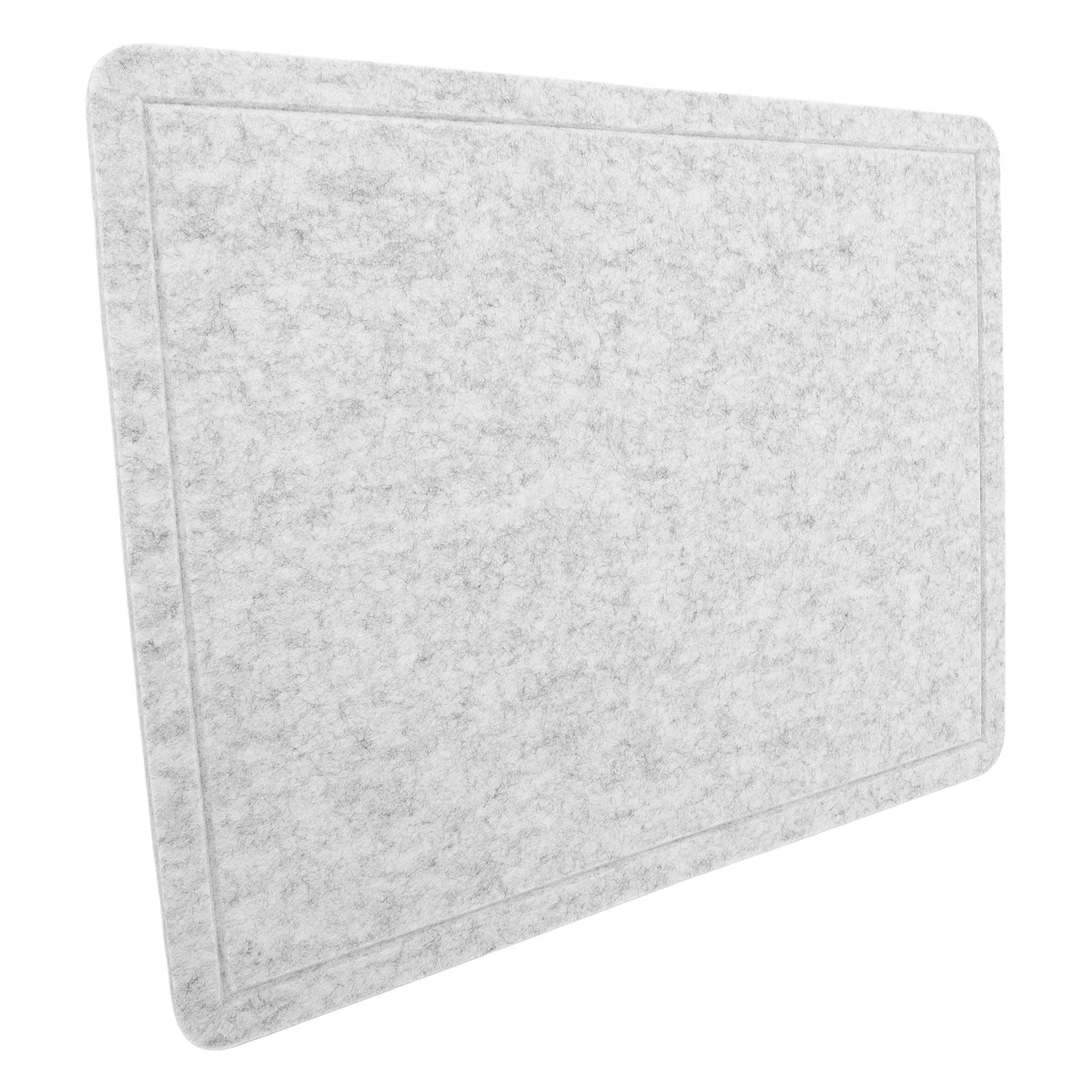 FELTECHELECTR Non Slip Grey Felt Puzzle Board 1Pcs 23.8X15.7X0.4In ...