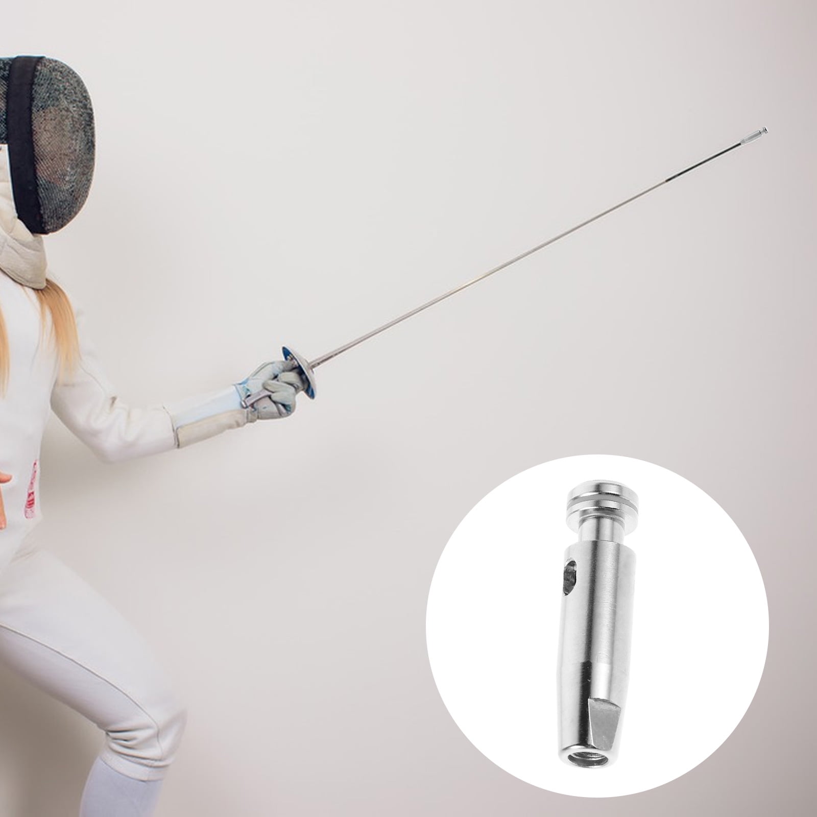 MLINS Fencing Sword Tip Replacement Sword Head Tip Fencing Metal Sword ...