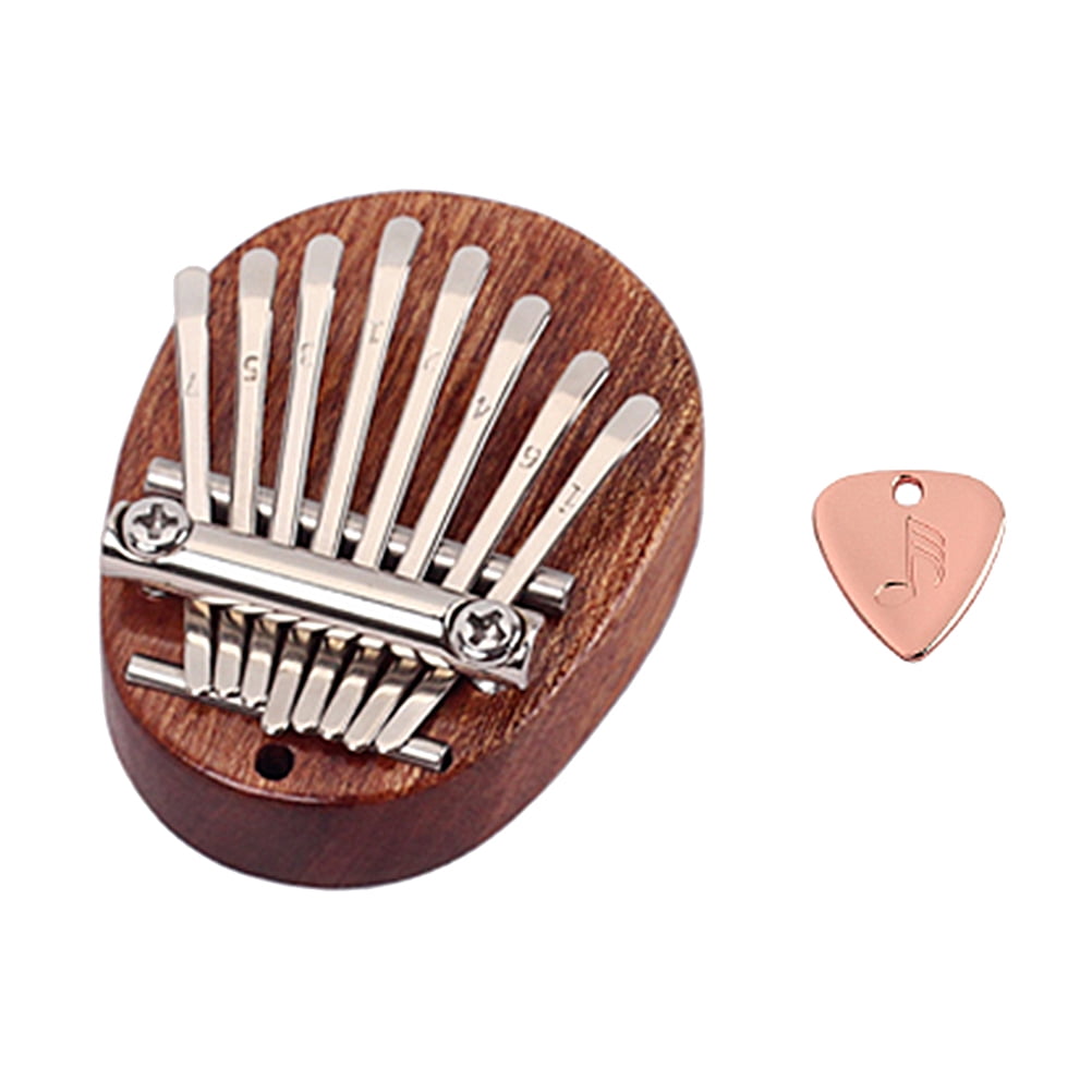 MLINS Finger Piano Instrument Musical Instruments Mini Harp Child Brown ...