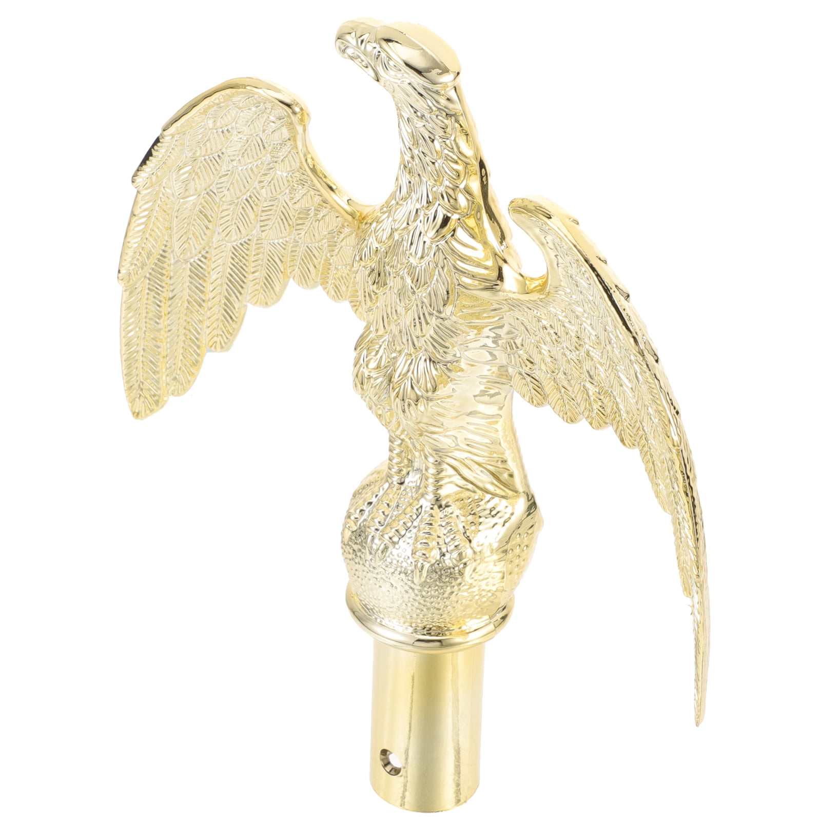 MLINS Finial Topper Flagpole Eagle Outdoor Head Clip Convenient Display - Walmart.com