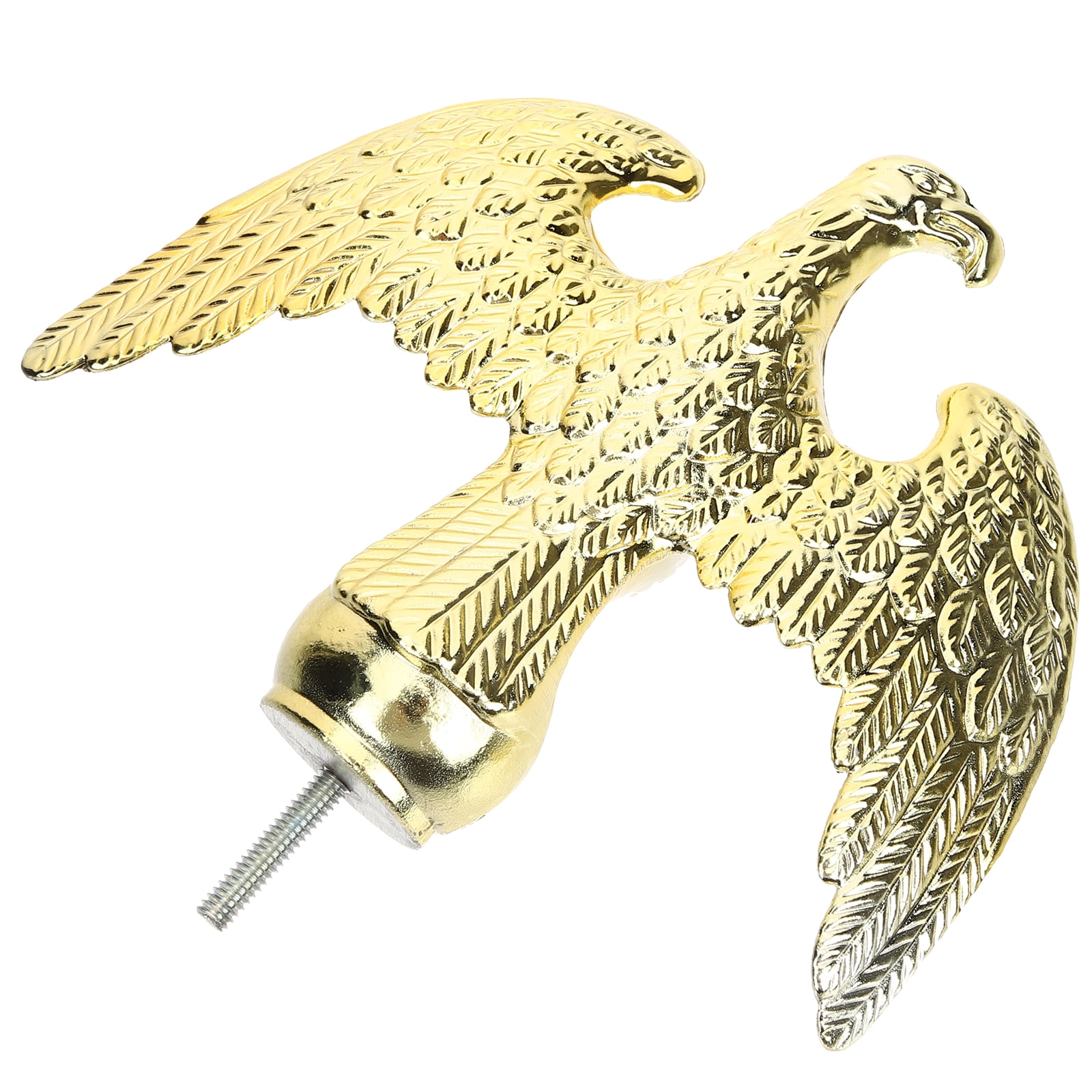 MLINS Flag Pole Head Replacements Yard Flagpole Topper Outdoor Golden ...