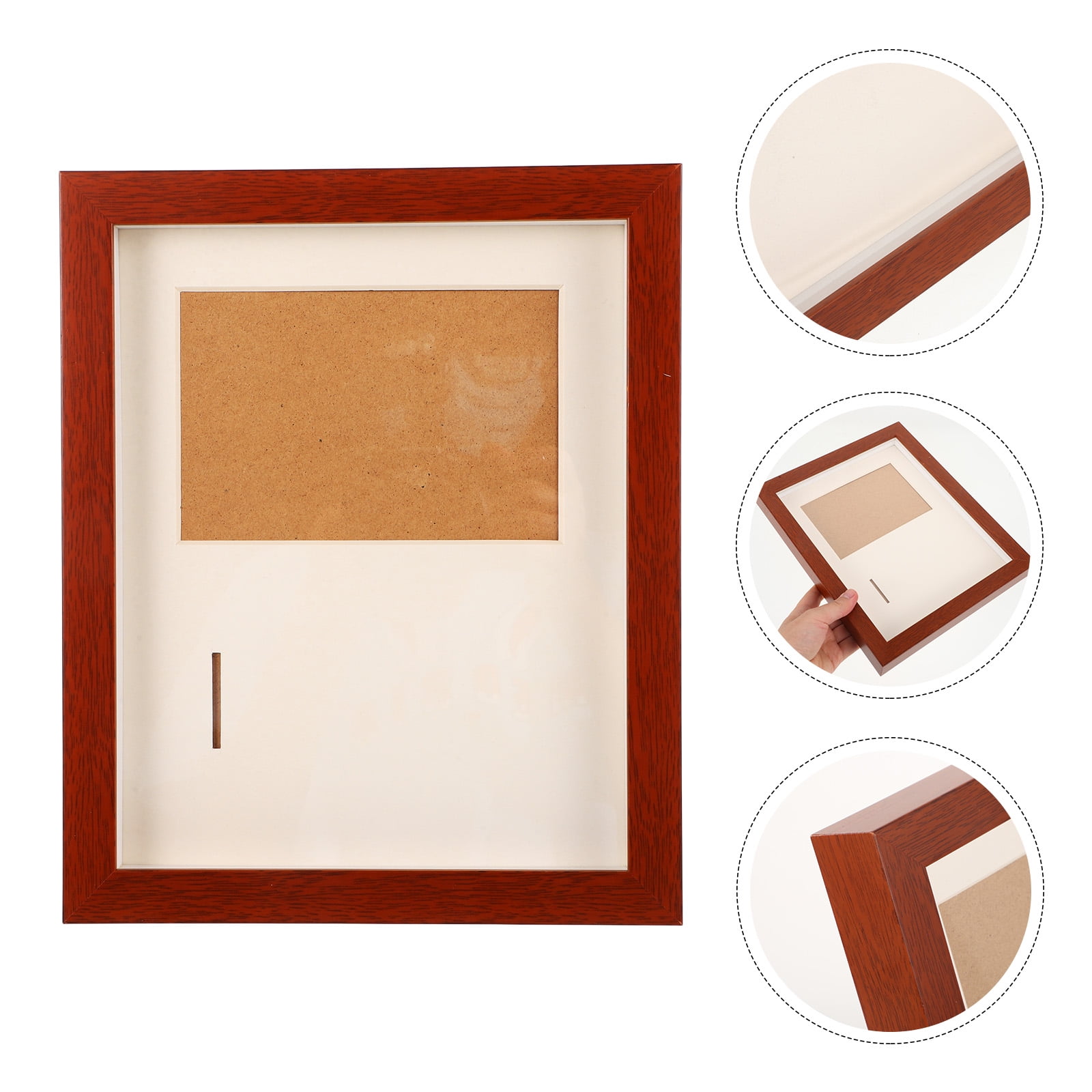 MLINS Flag Shadow Boxes Display Cases Medal Photo Frame Travel ...