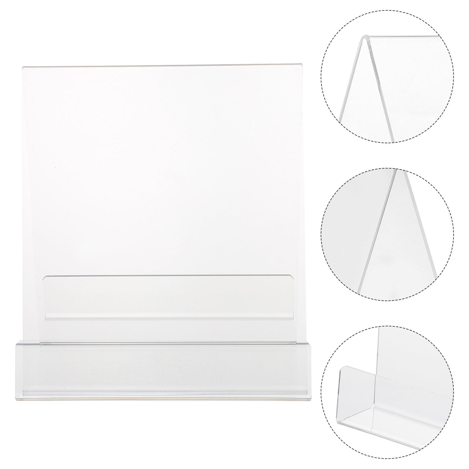 MLINS Floating Book Shelves Bookend Bookshelf Transparent Rack ...