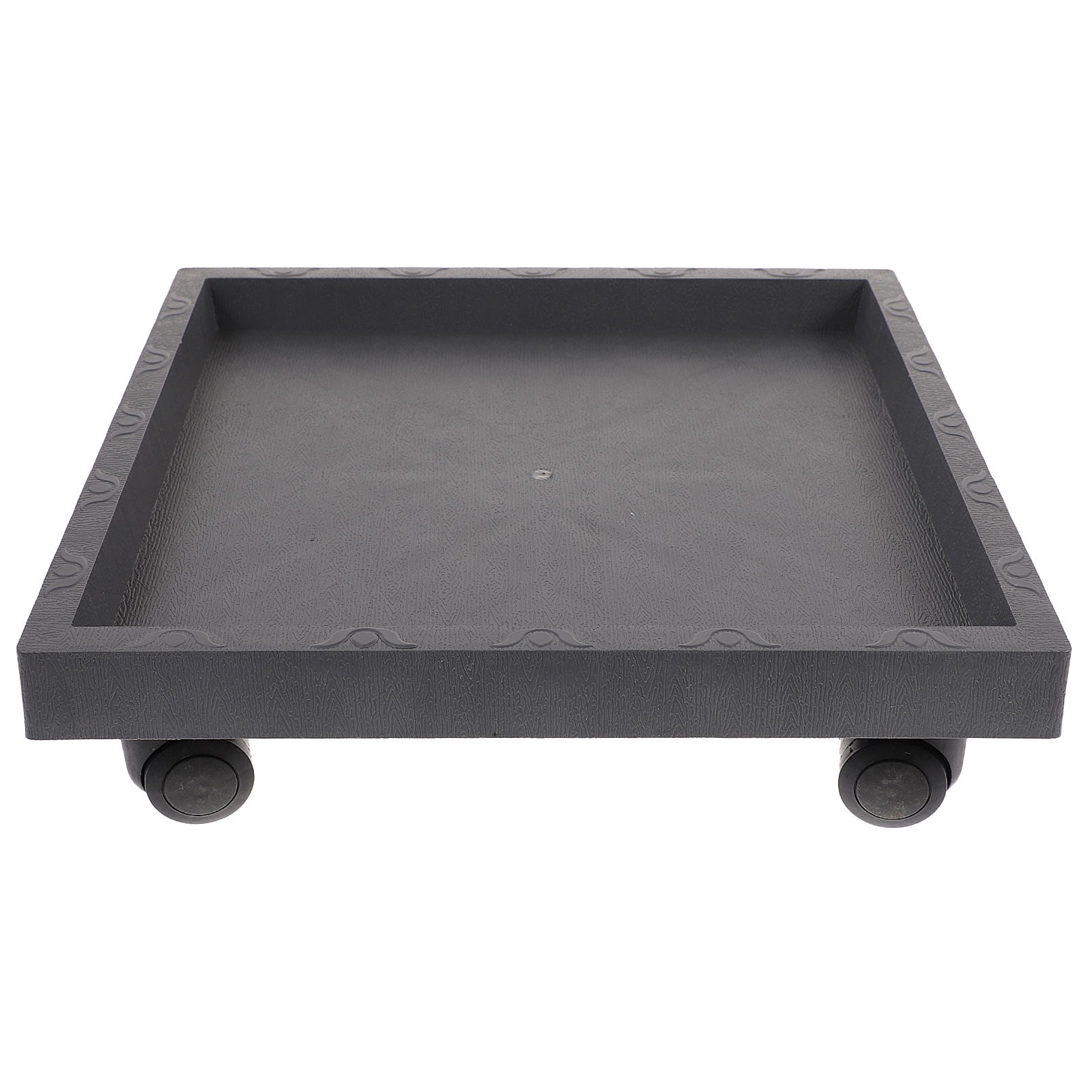 DINHEAROM Flower Pot Stand Mobile Flower Stand Deck 1Pack 14.2X14.2X3 ...