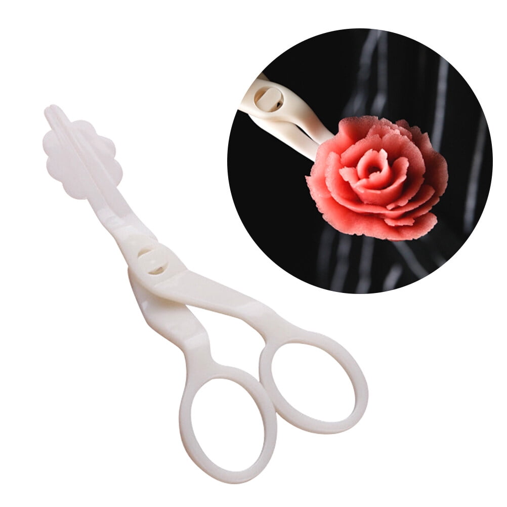 MLINS Flower Scissor Icing Sugarcraft Fondant Cake Cream Transfer DIY ...