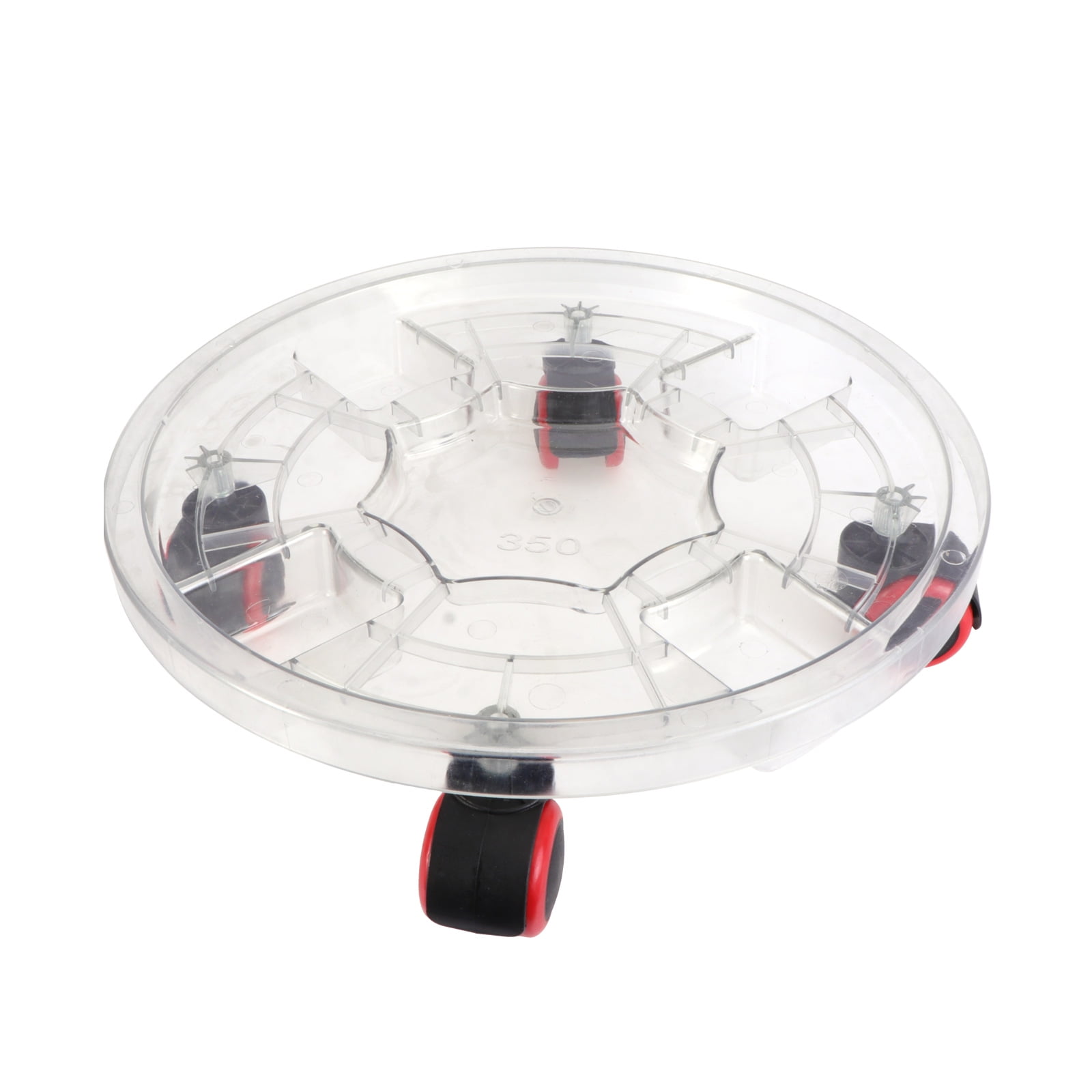 MLINS Flowerpot Wheel Tray Moving Rack Large Pots for Plants Outdoor ...