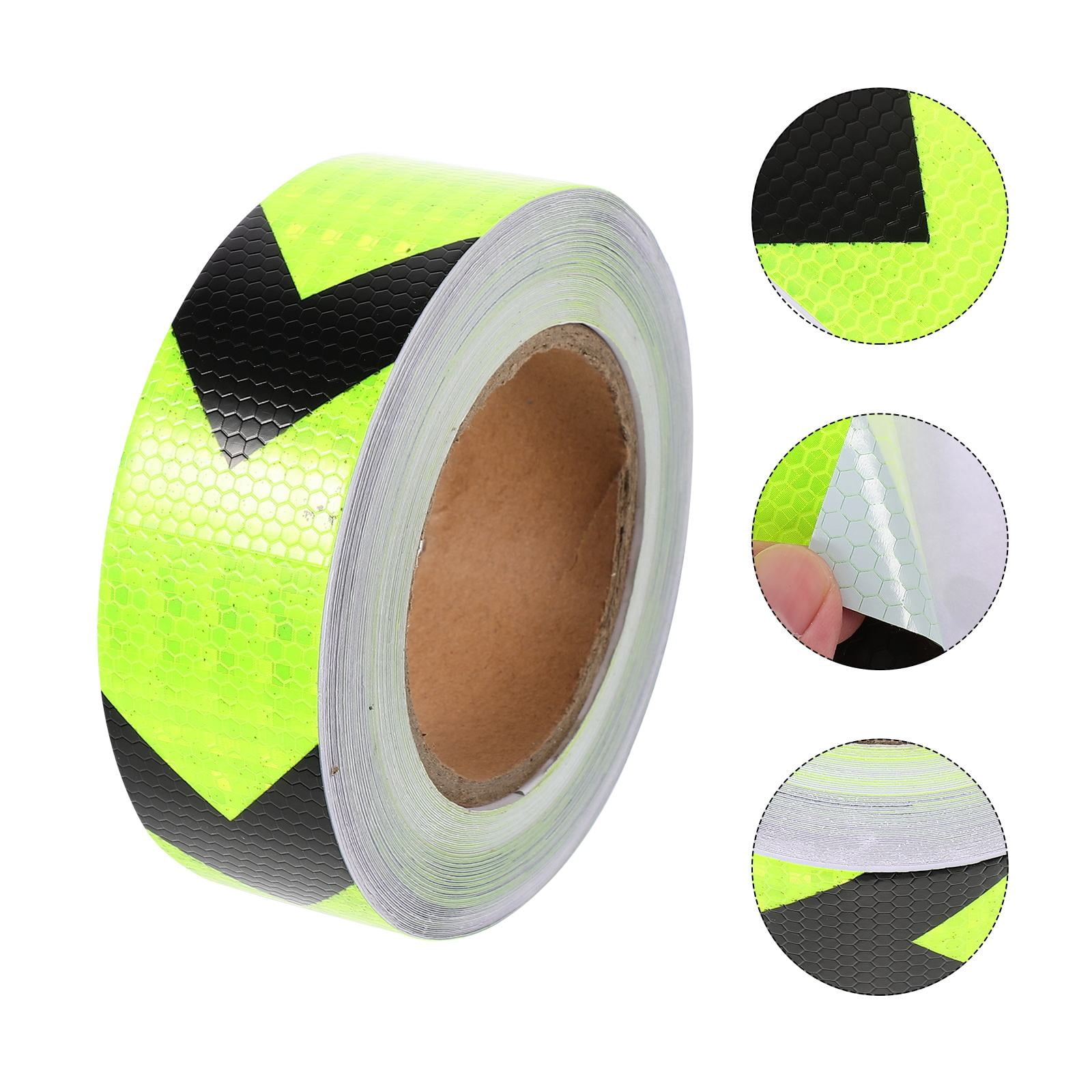 MLINS Fluorescent Safety Reflective Tape for Warning 1 Roll Light Green ...