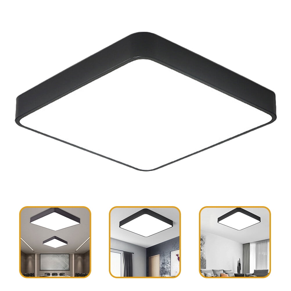 MLINS Flush Light Fixture Modern Style Ceiling Light Square Shaped LED ...