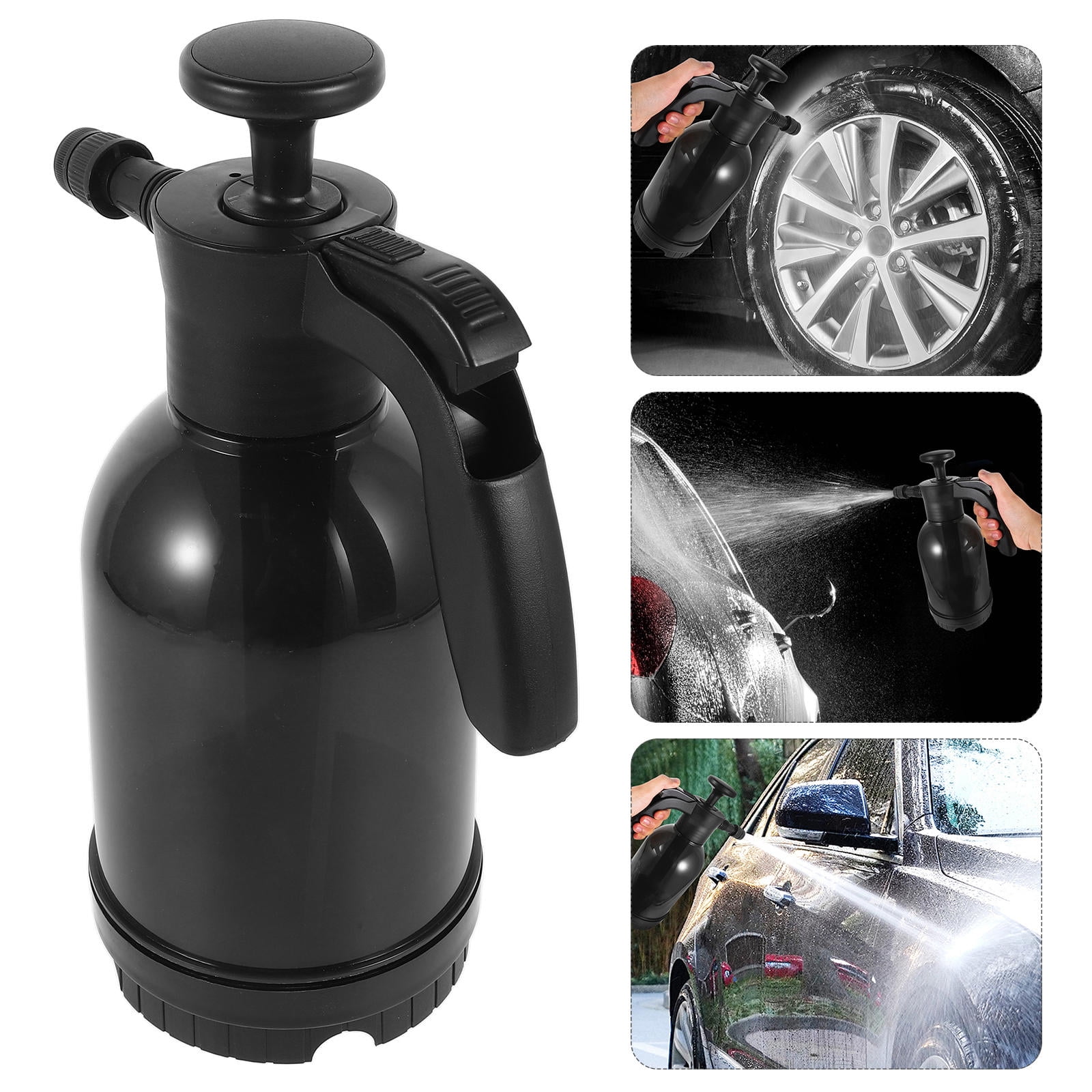 MLINS Foam Spray Can Dispenser Foaming Pump Sprayer Car Detailing Black ...