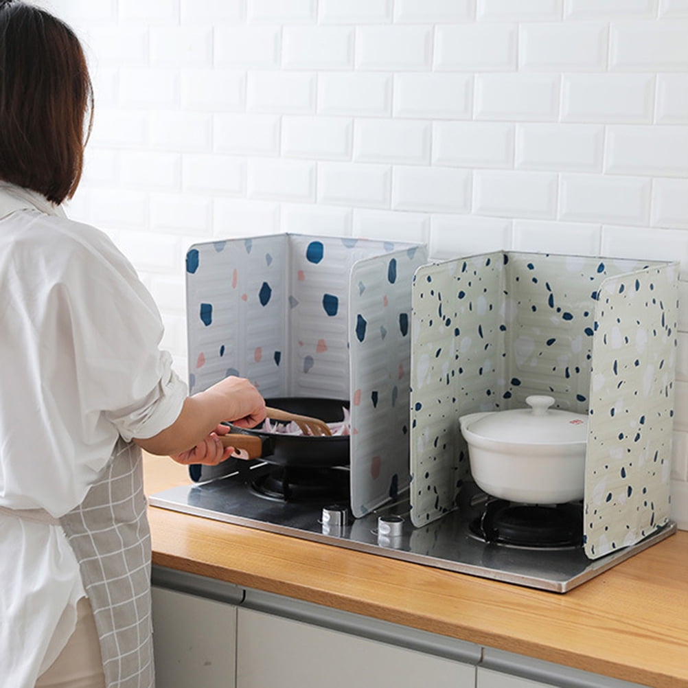 MLINS Foil Tool Splatter Shield Splash-proof Baffle Gas Stove Screen - Walmart.com