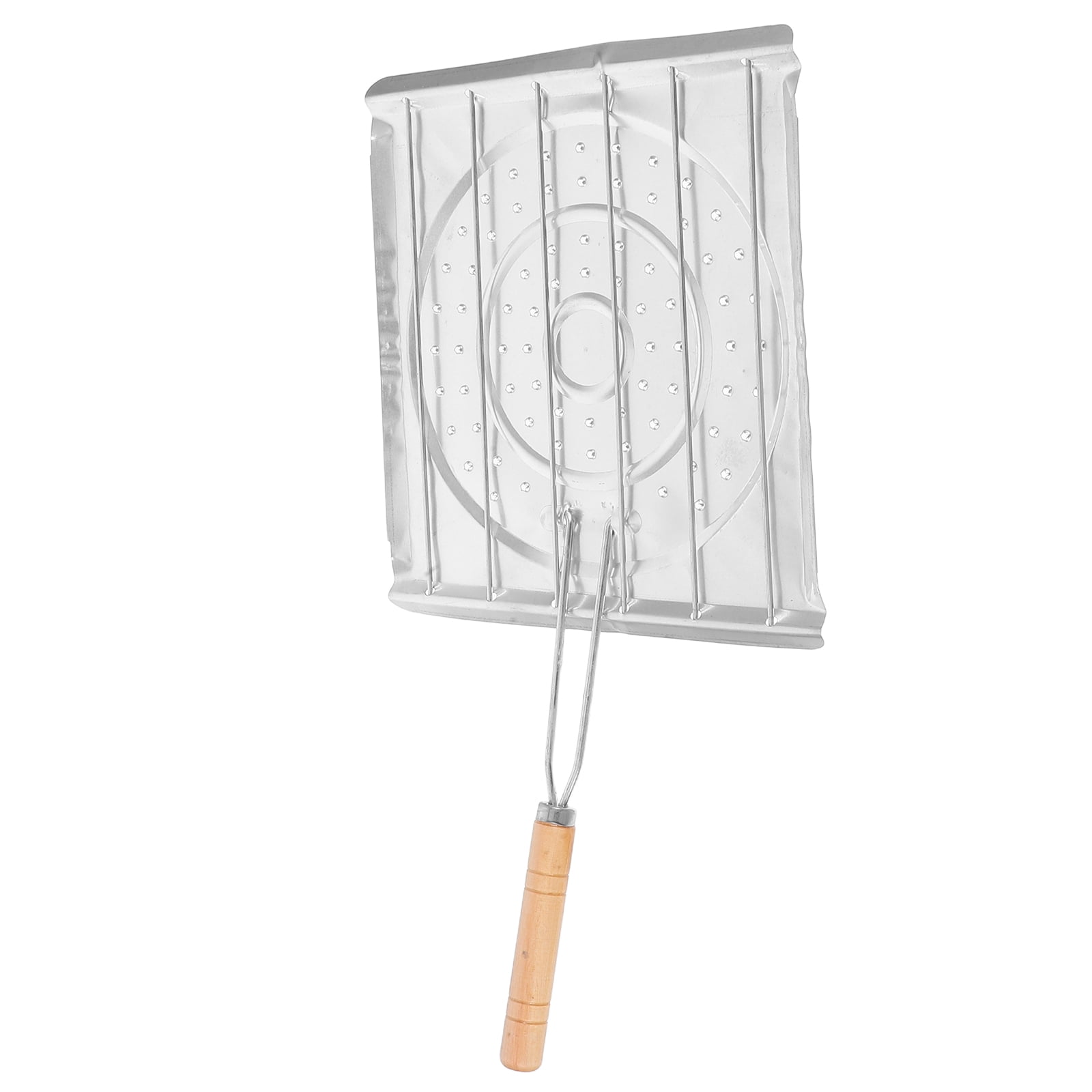 MLINS Foldable Stainless Steel Toaster Rack For Tortilla Corn Camping ...