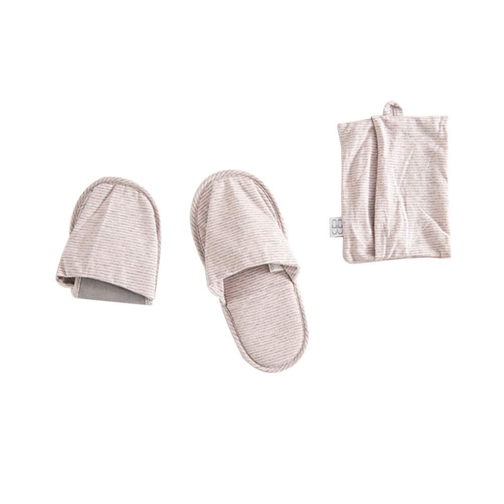 MLINS Folding Travel Slippers Women Men Shoes Couples Cotton Pantufa ...