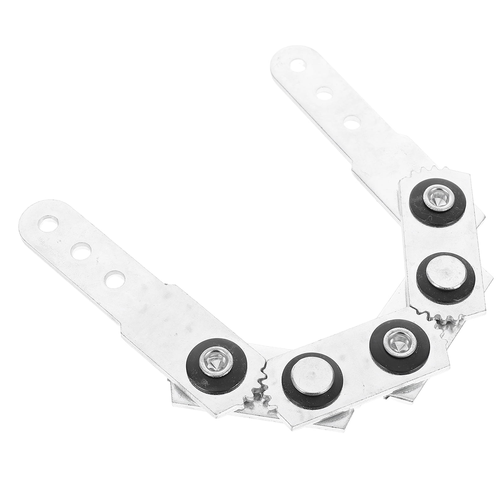 MLINS Folding Two-way Hinge Nut Tray Furniture Angle Code Hinges Silver ...
