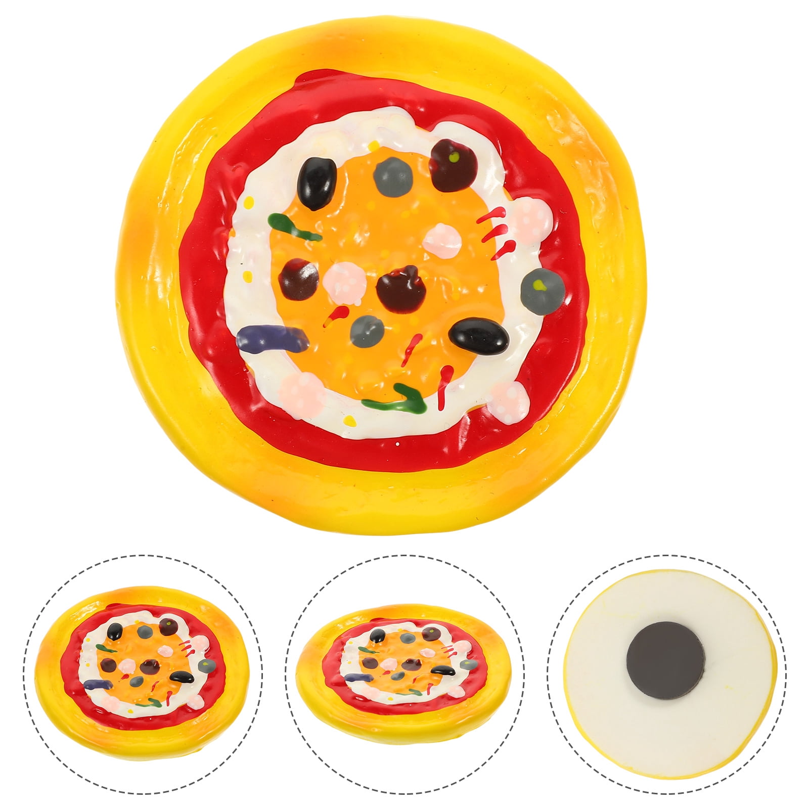GAXIRE Fridge Magnet Resin Yellow Kitchen Accessory Home Decoration ...