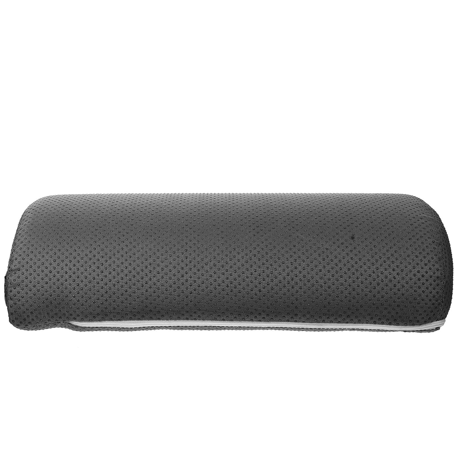 MLINS Foot Pillow Stool for under Desk Small Footrest Work Office Black ...