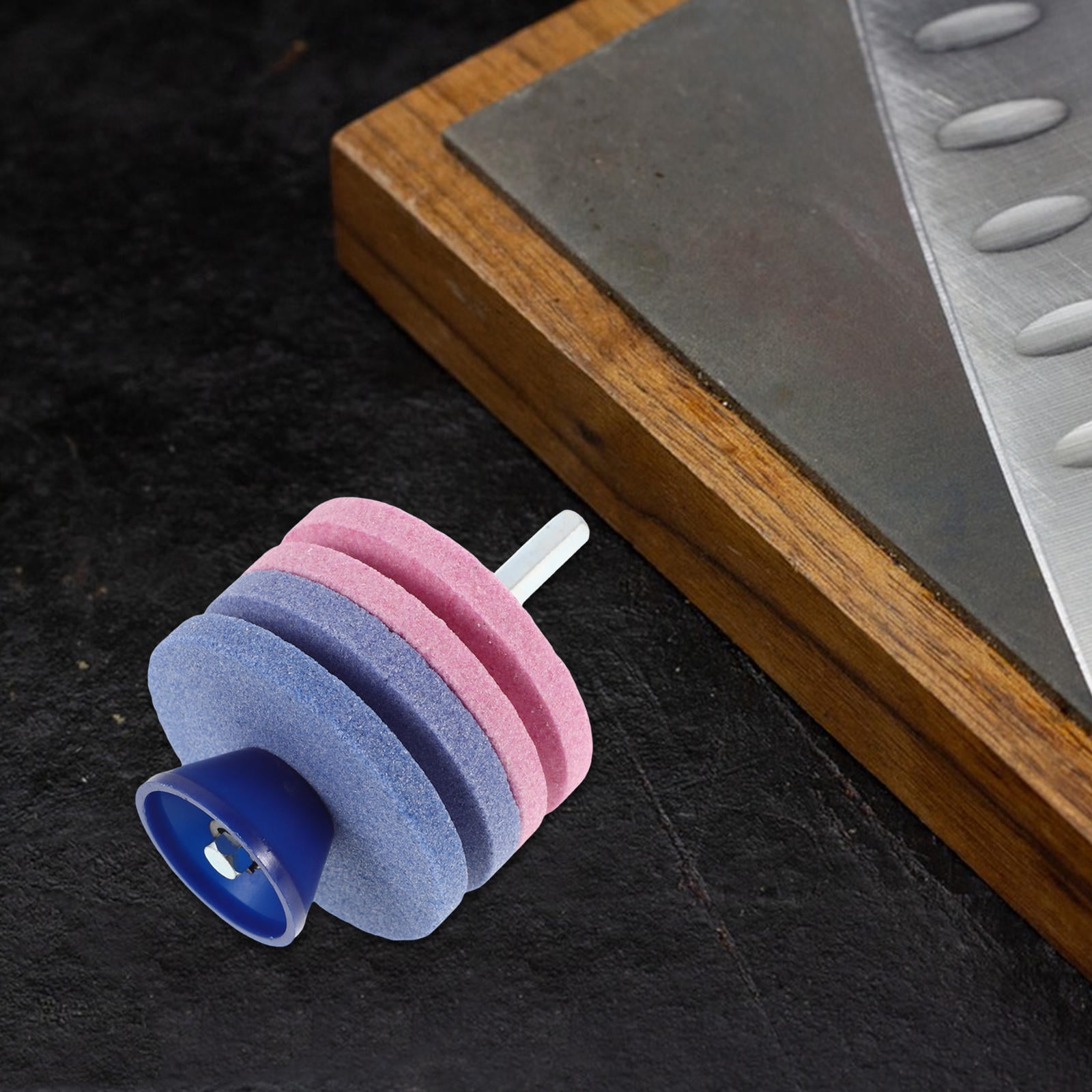 MLINS Four-Layer Grinding Stone Sharpener For Lawn Mowers Industrial ...