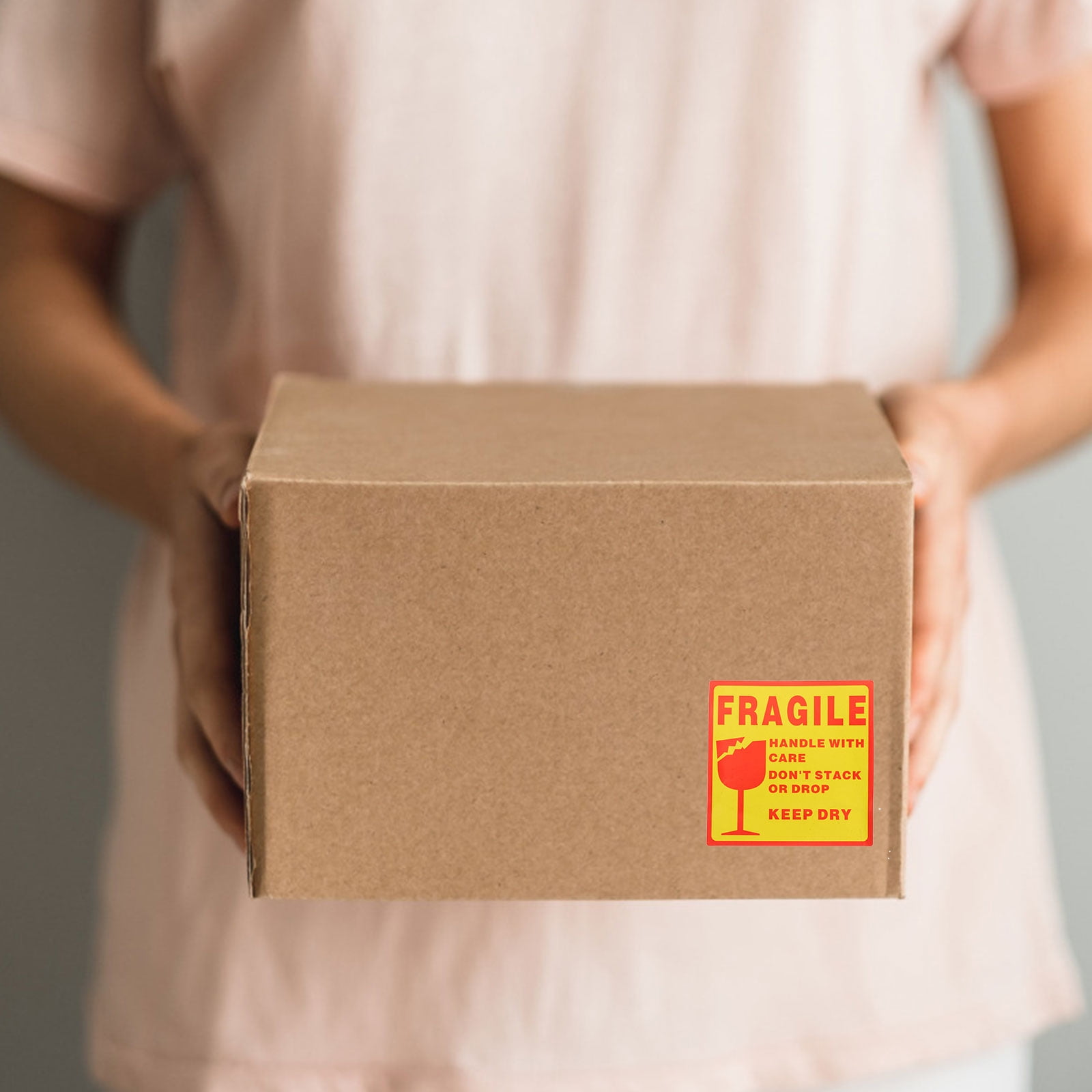 MLINS Fragile Warning Label Stickers for Decoration Self-Adhesive ...