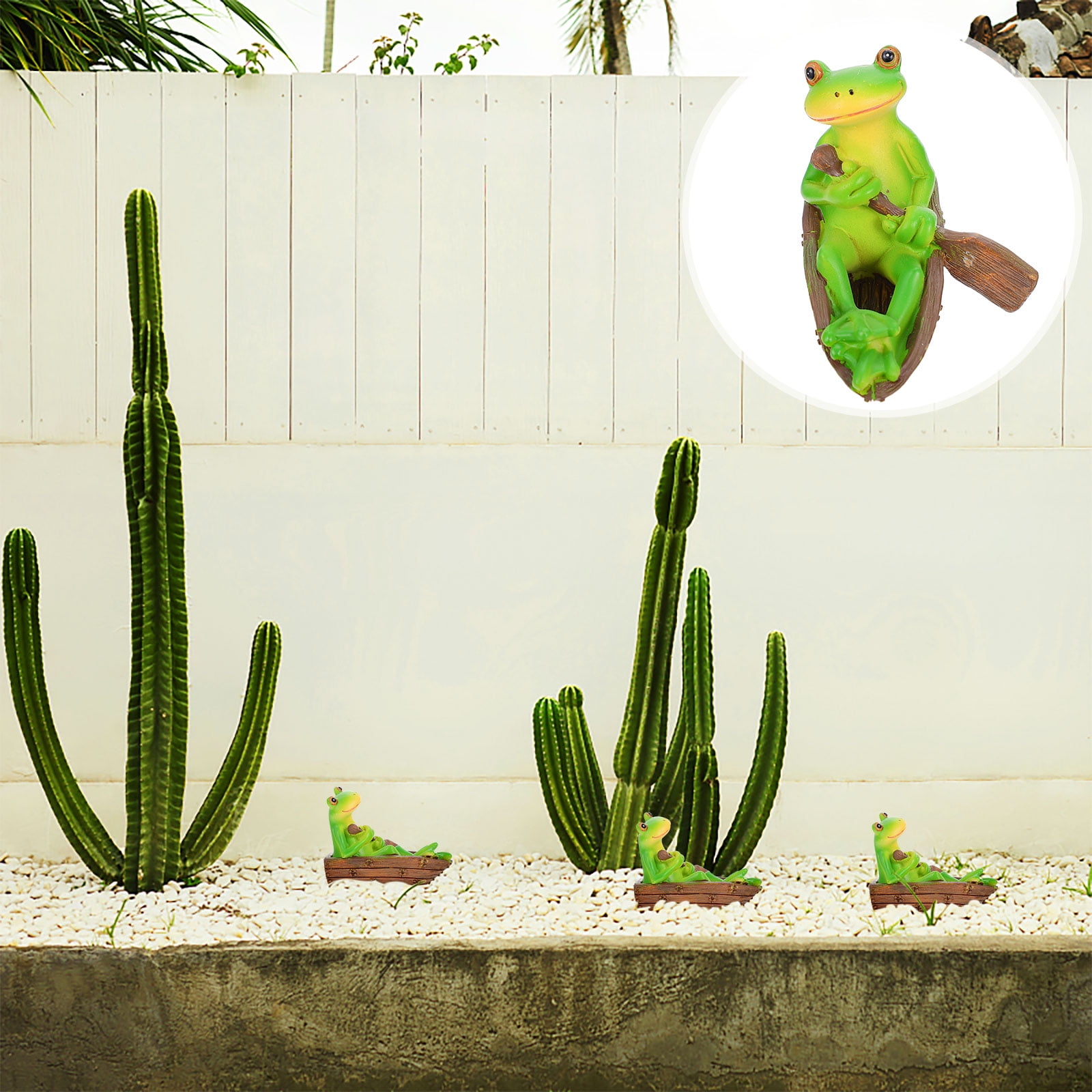 MLINS Frog Figurine Home Decor Wall Dining Room Table Ornament Lovers ...