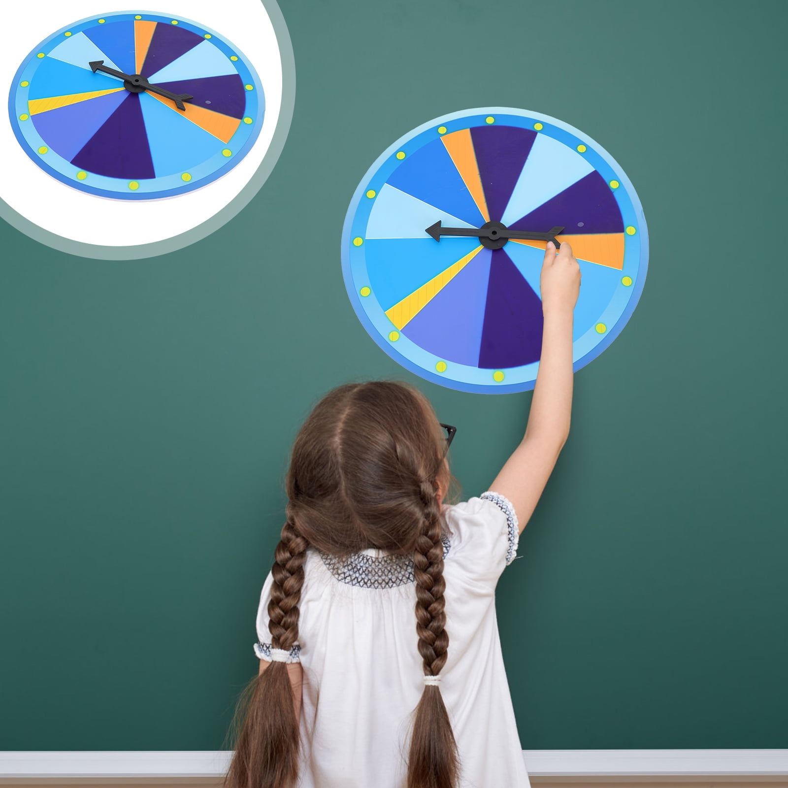 MLINS Fun Game Turntable for Playing with Assorted Color Plastic ...