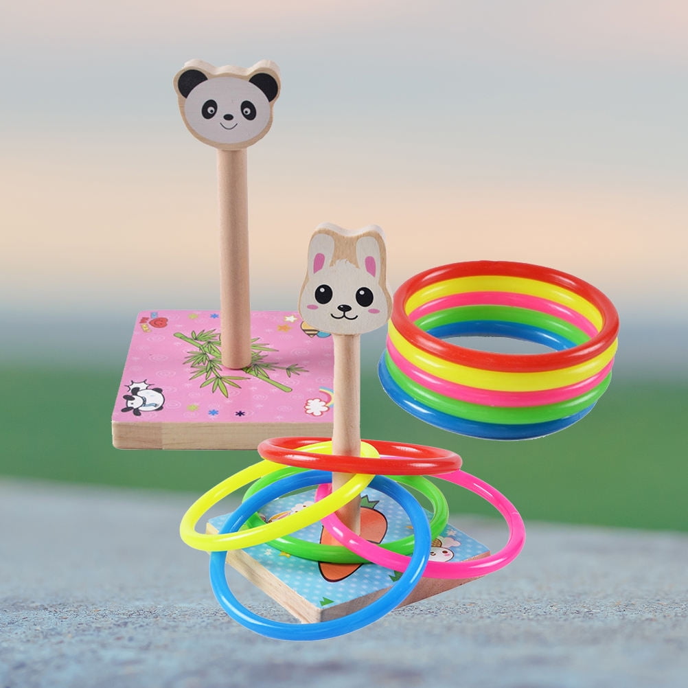 MLINS Funny Animal Ring Toss Game Set Great for Kids Playing Indoor or ...
