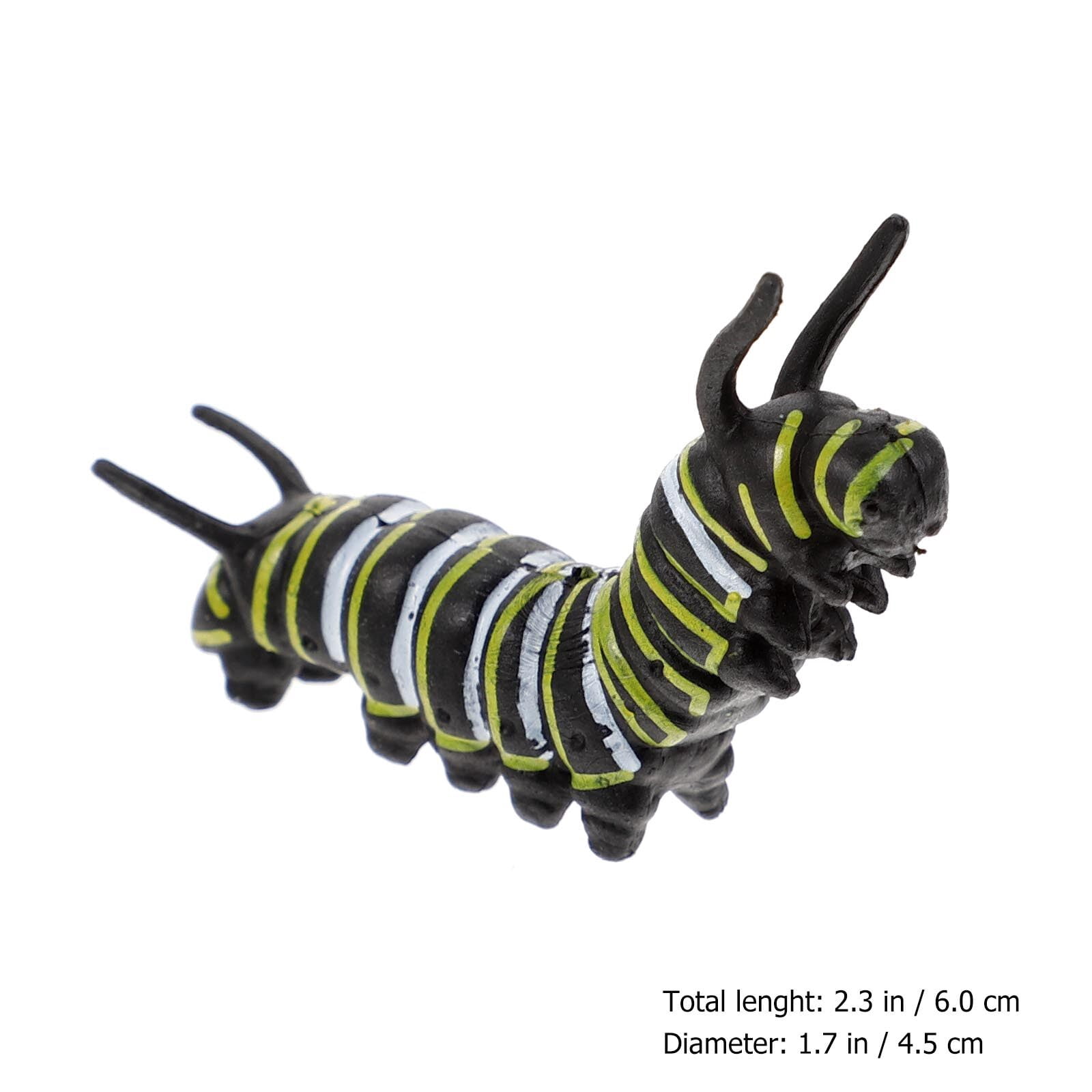 MLINS Funny Caterpillar Plastic Worm Model Figurine Education Model Toy ...