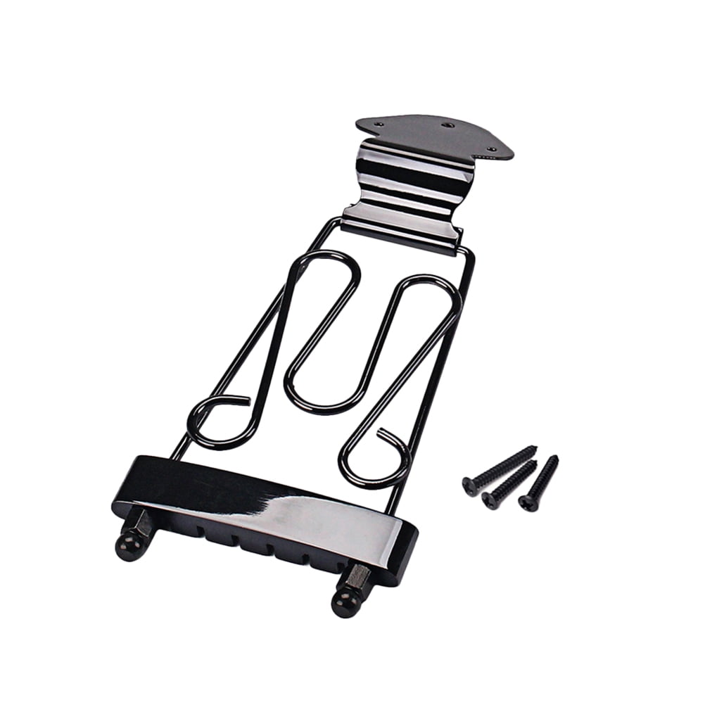 MLINS GA412 Plated 6 String Trapeze Tailpiece Adjustable Guitar ...