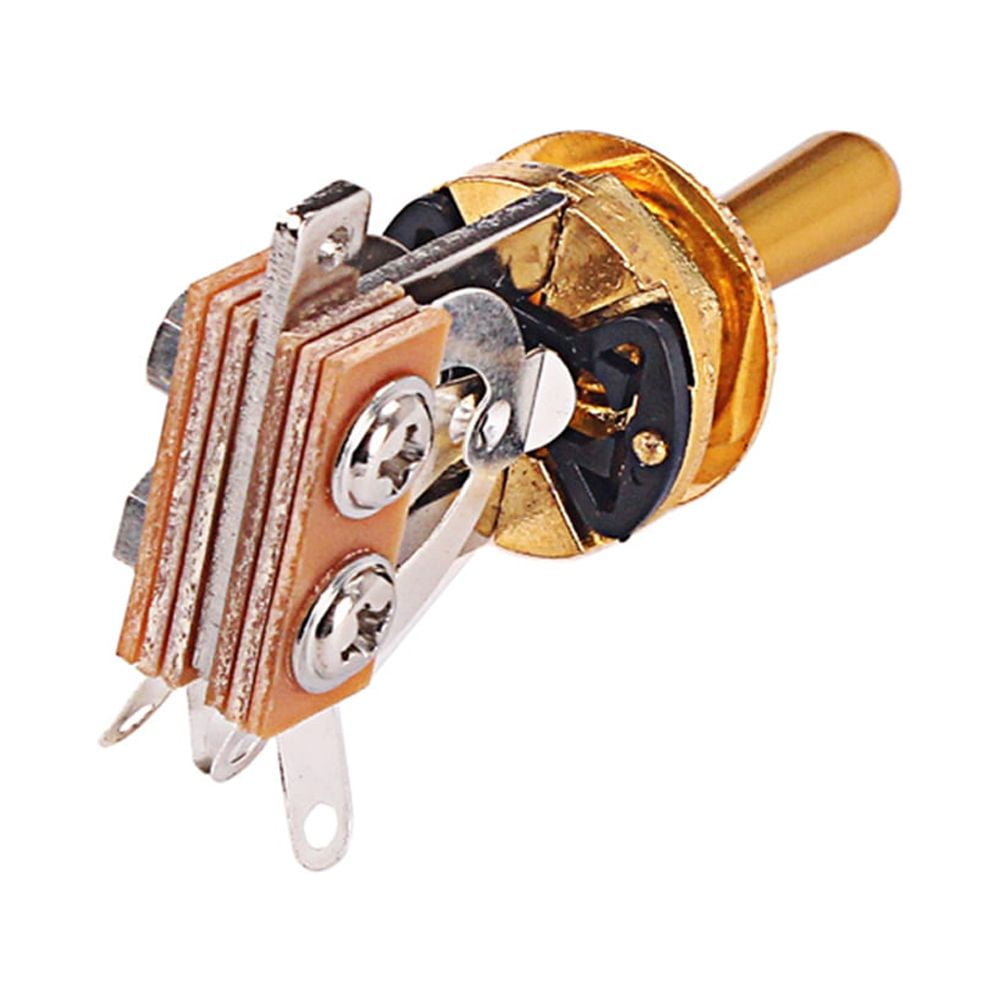 DINHEAROM Toggle Pickup Selector Golden 1Pack 2x1.3x0.7in - Walmart.com
