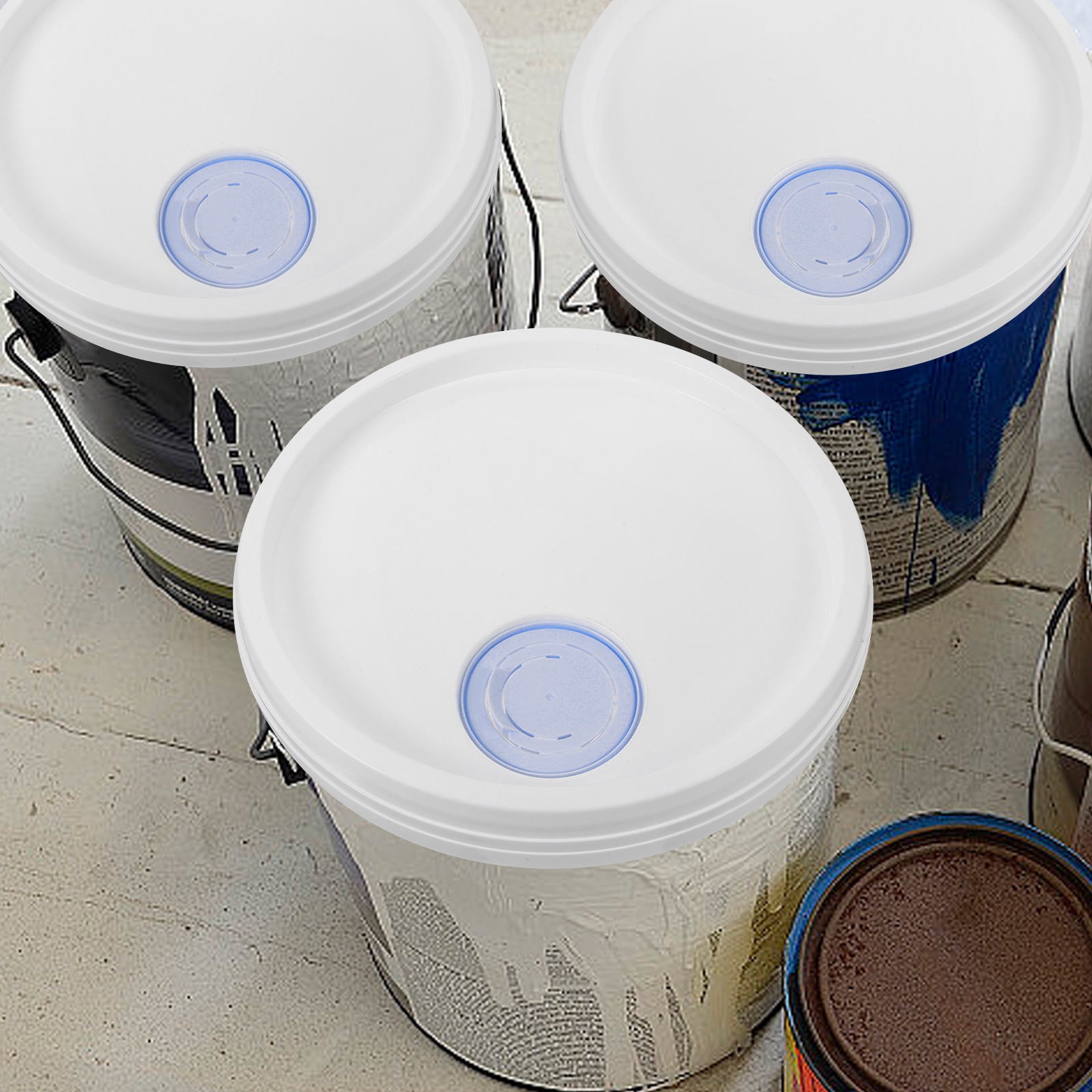 MLINS Gallon Bucket Lid Bucket Seal Lid Plastic Bucket Sealing Lid ...