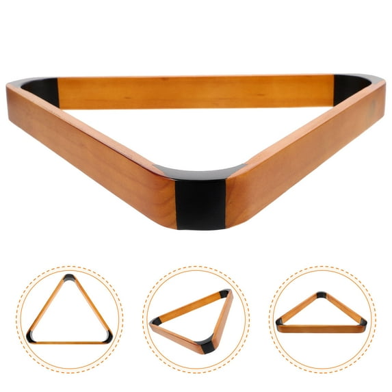 MLINS Games Billiard Holder Pool Table Rack Triangle Billiard Organizer ...