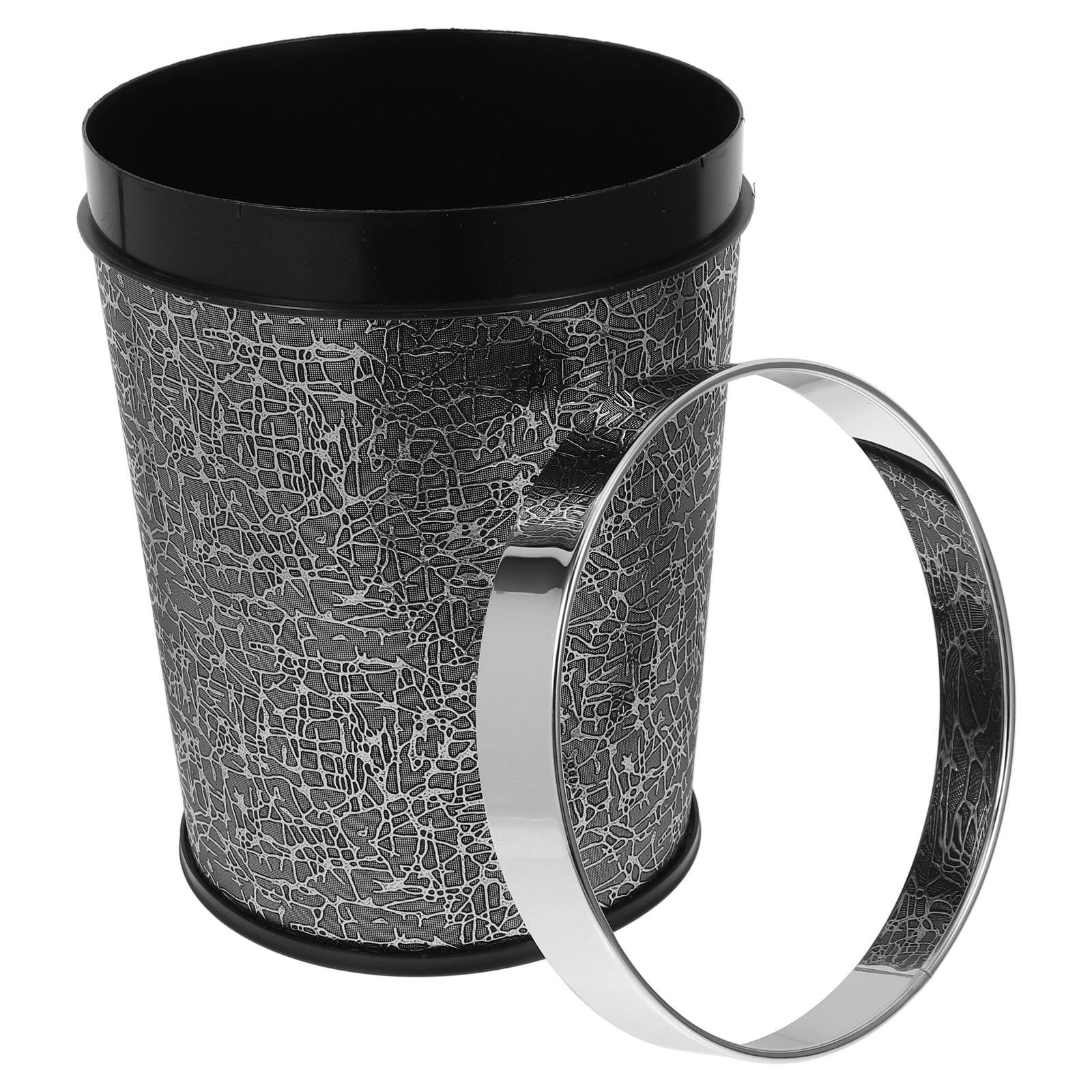 MLINS Futuristic Wicker Waste Basket Garbage Can for Office 25.50X20 ...