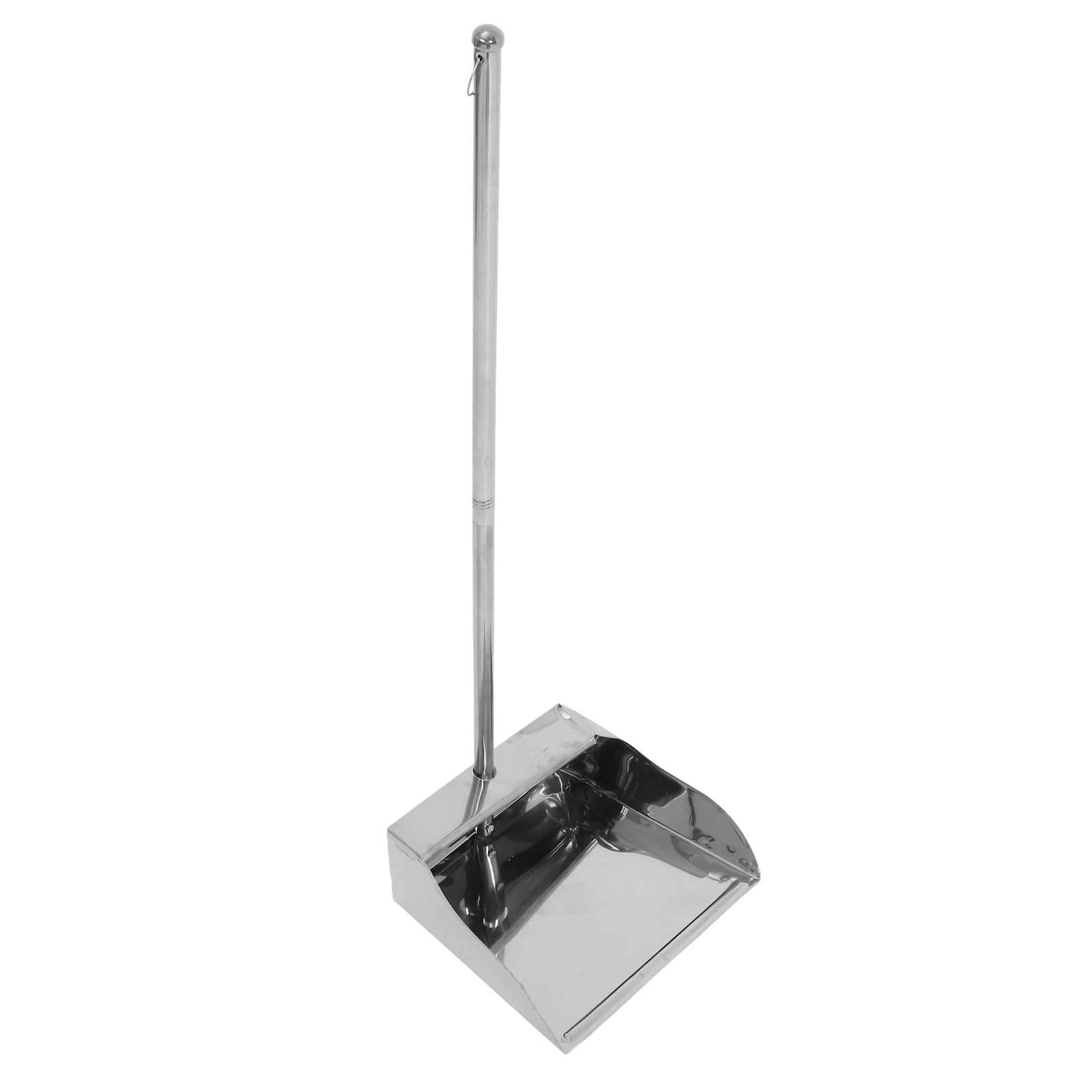 Milisten Dust Pans With Long Handle for Kitchen Use Stainless Steel ...
