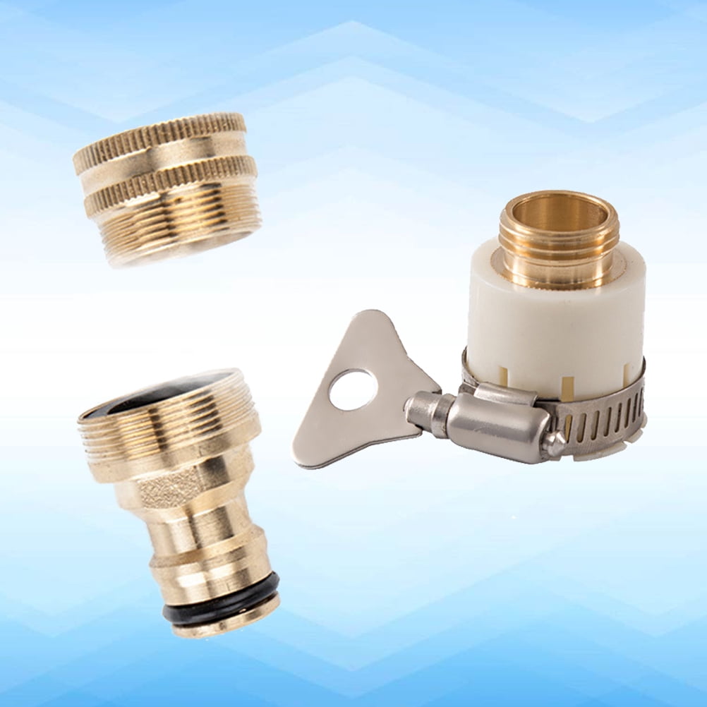 MLINS Garden Hose Reel Universal Tap Connector Quick Coupler Set ...