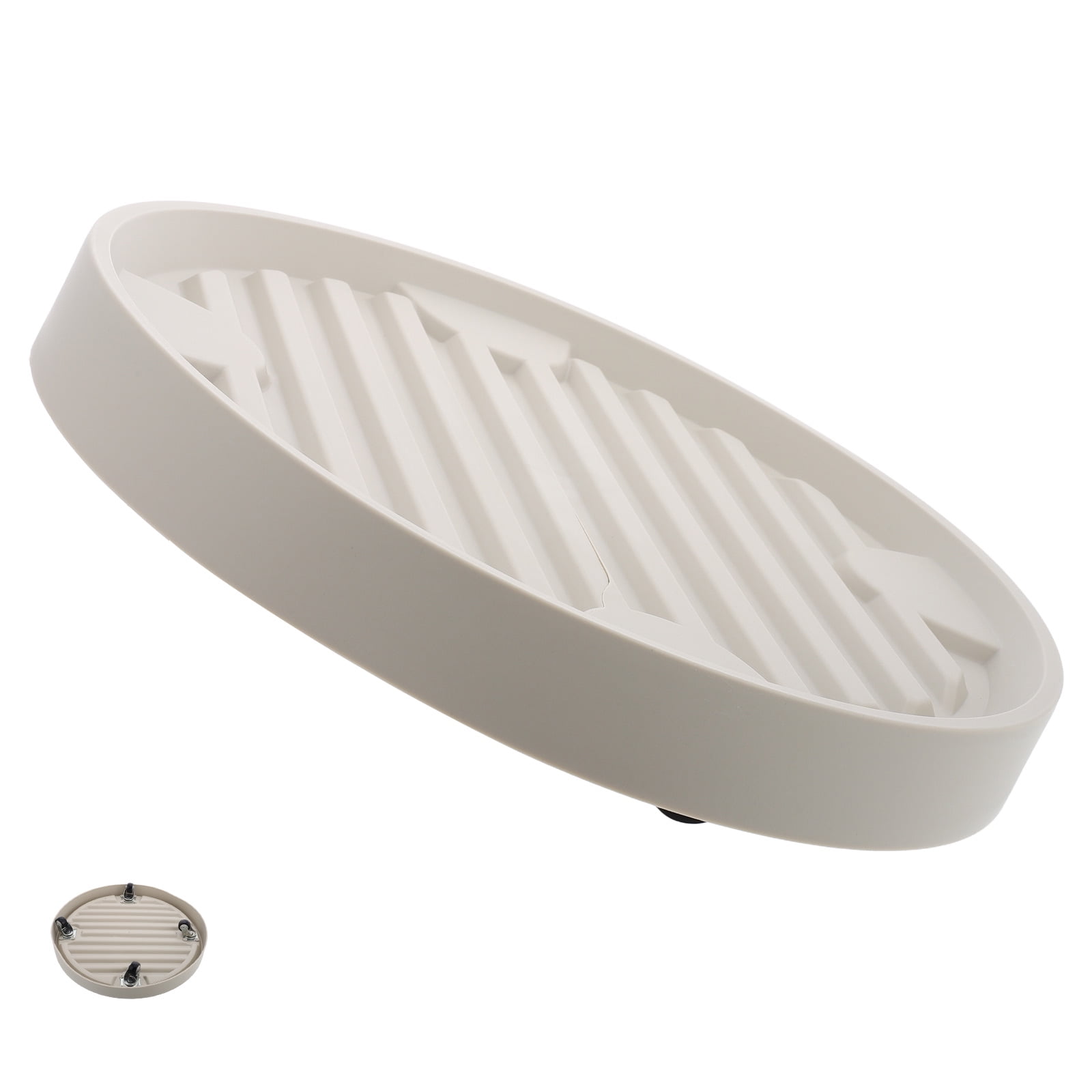 MLINS Garden Planter Trolley with 360° Rotating Wheels Heavy Duty Plant ...