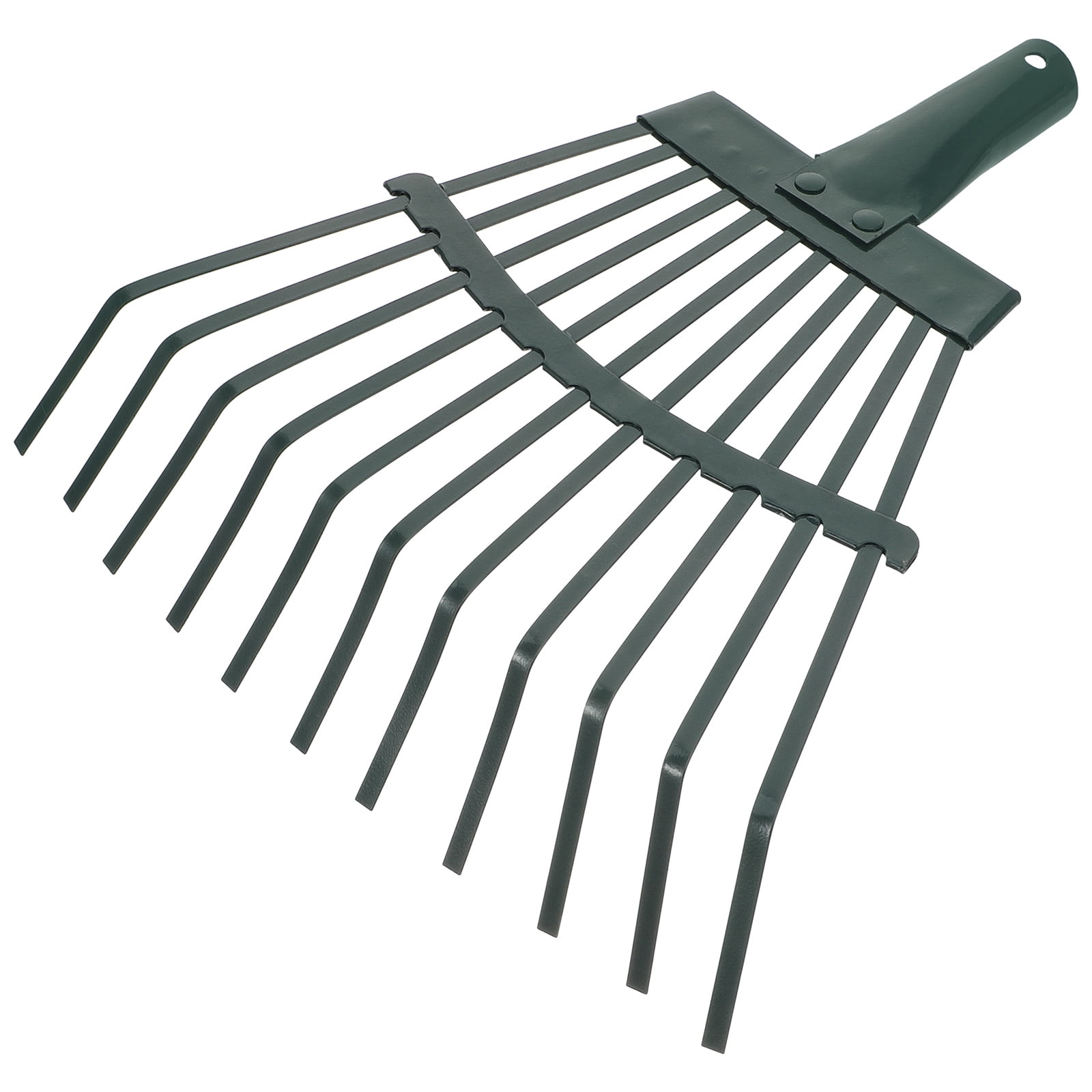 MLINS Garden Soil Leaves Rake Garden Agricultural Tool Lawn Rake for ...