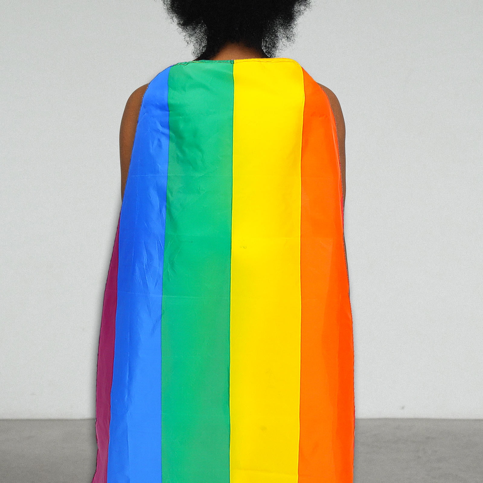 MLINS Gay Party Rainbow Cape Decorative Rainbow Cape Rainbow Cape Prop ...