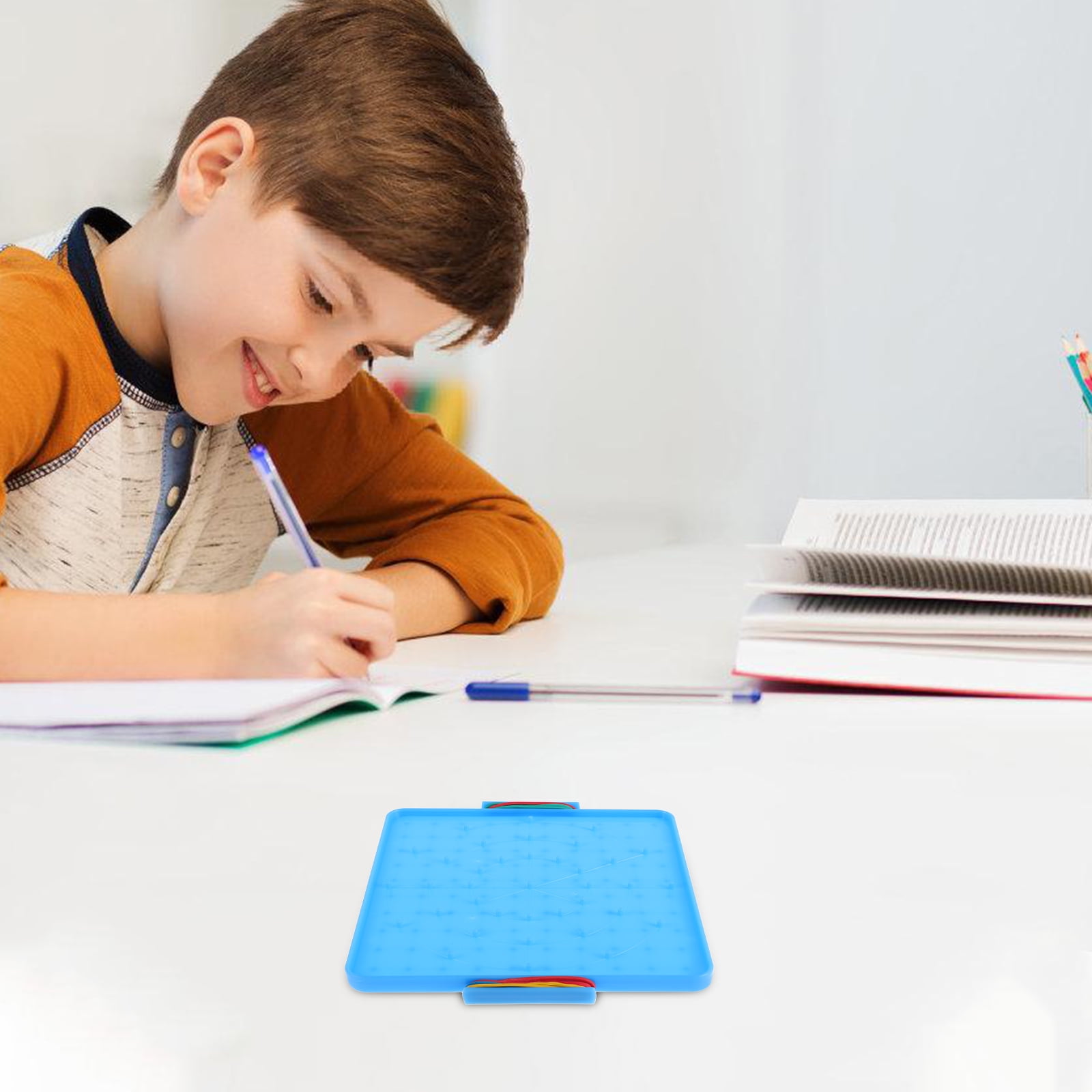 MLINS Geometry Manipulatives Kids Double Sided Activity Board Math ...